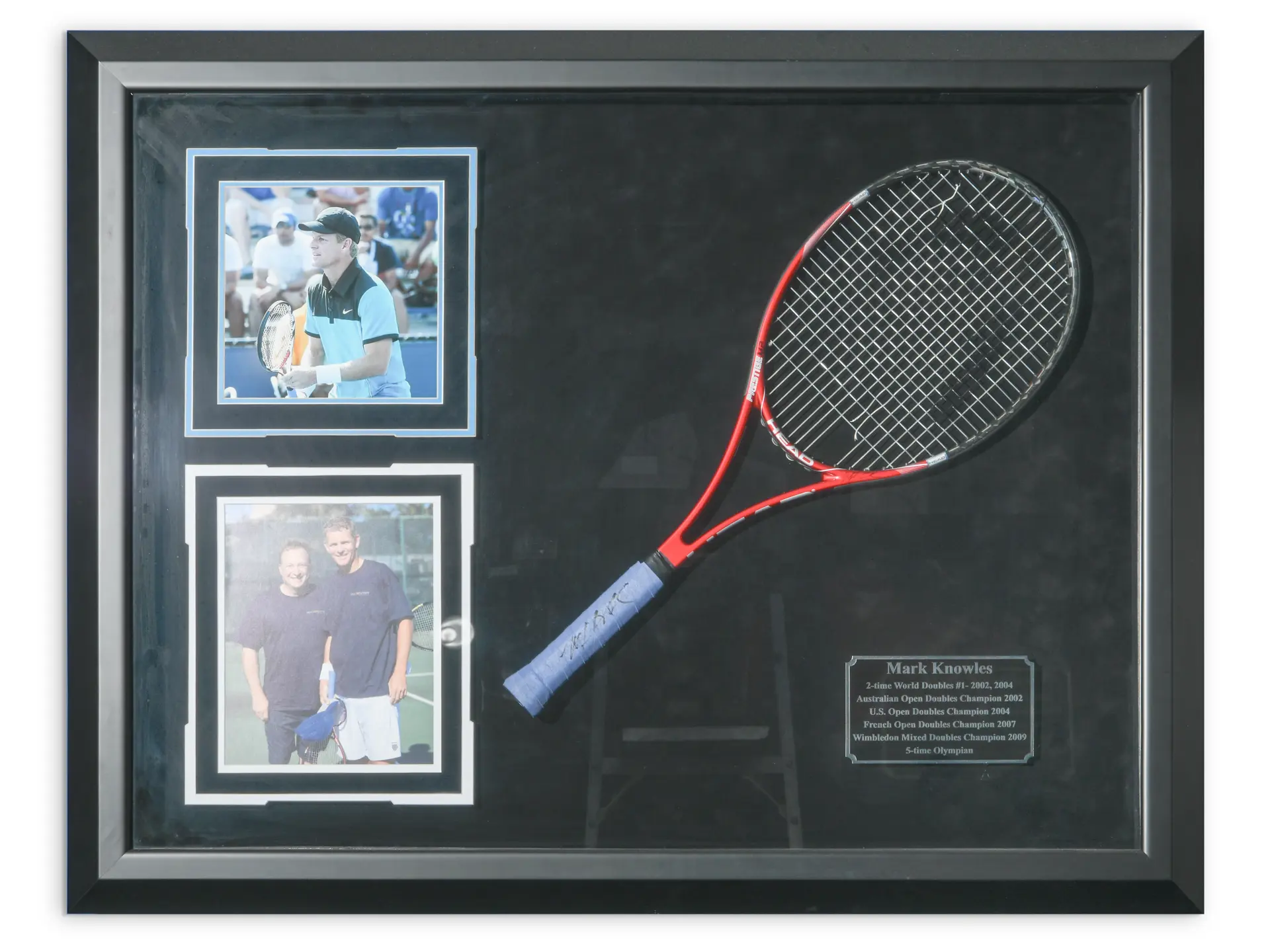 Mark Knowles Autographed Tennis Racquet | Dare to Dream | Online | RM ...