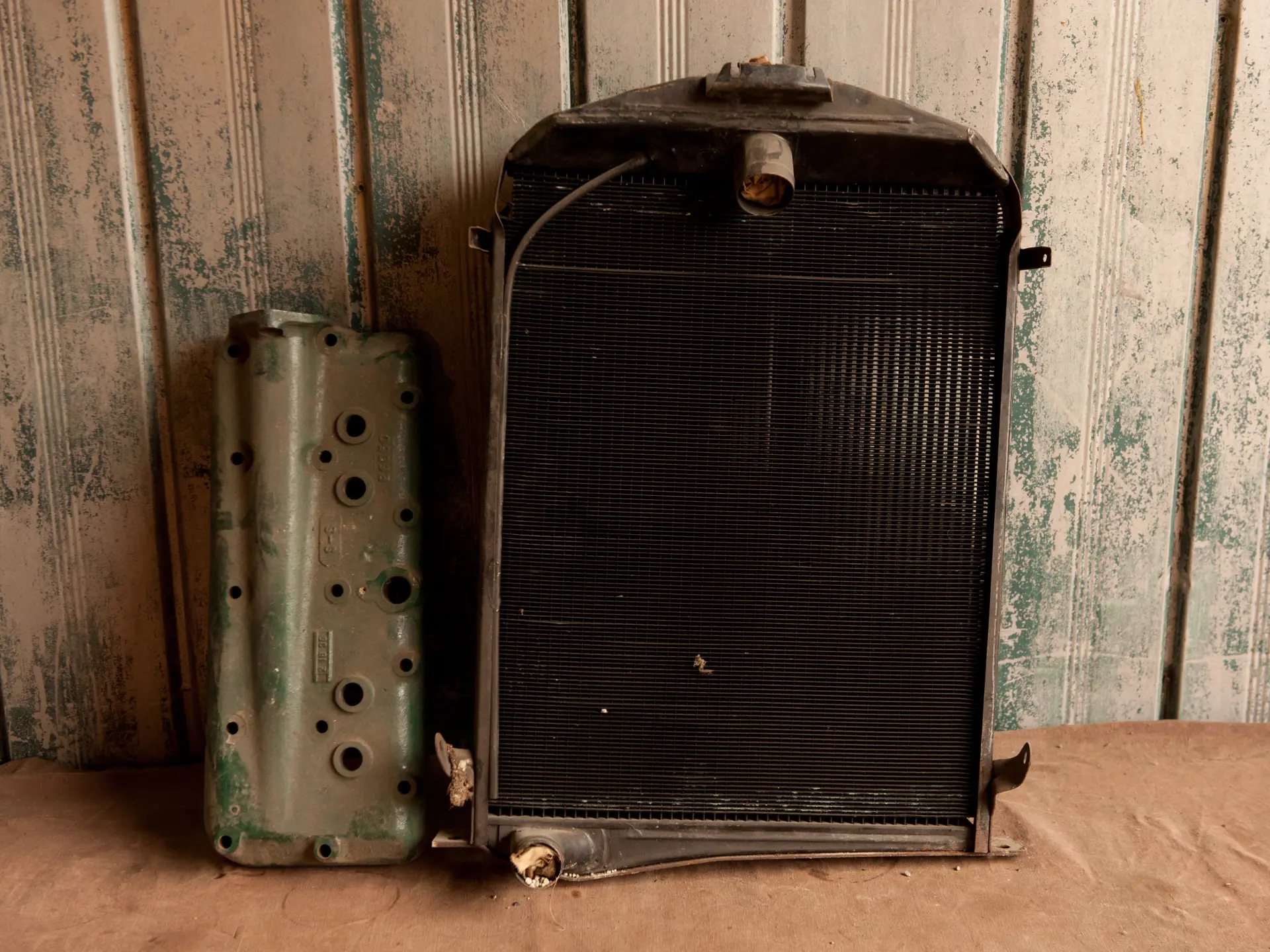 Ford Model B Cylinder Head and Radiator | The Lee Roy Hartung ...