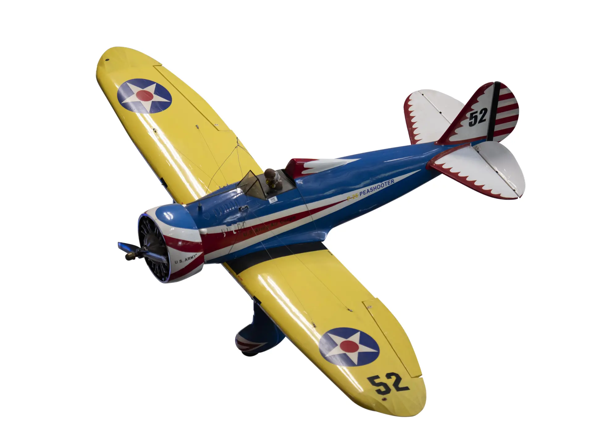 U.S. Army Douglas P-26 "Peashooter" Model Airplane | Gene Ponder ...