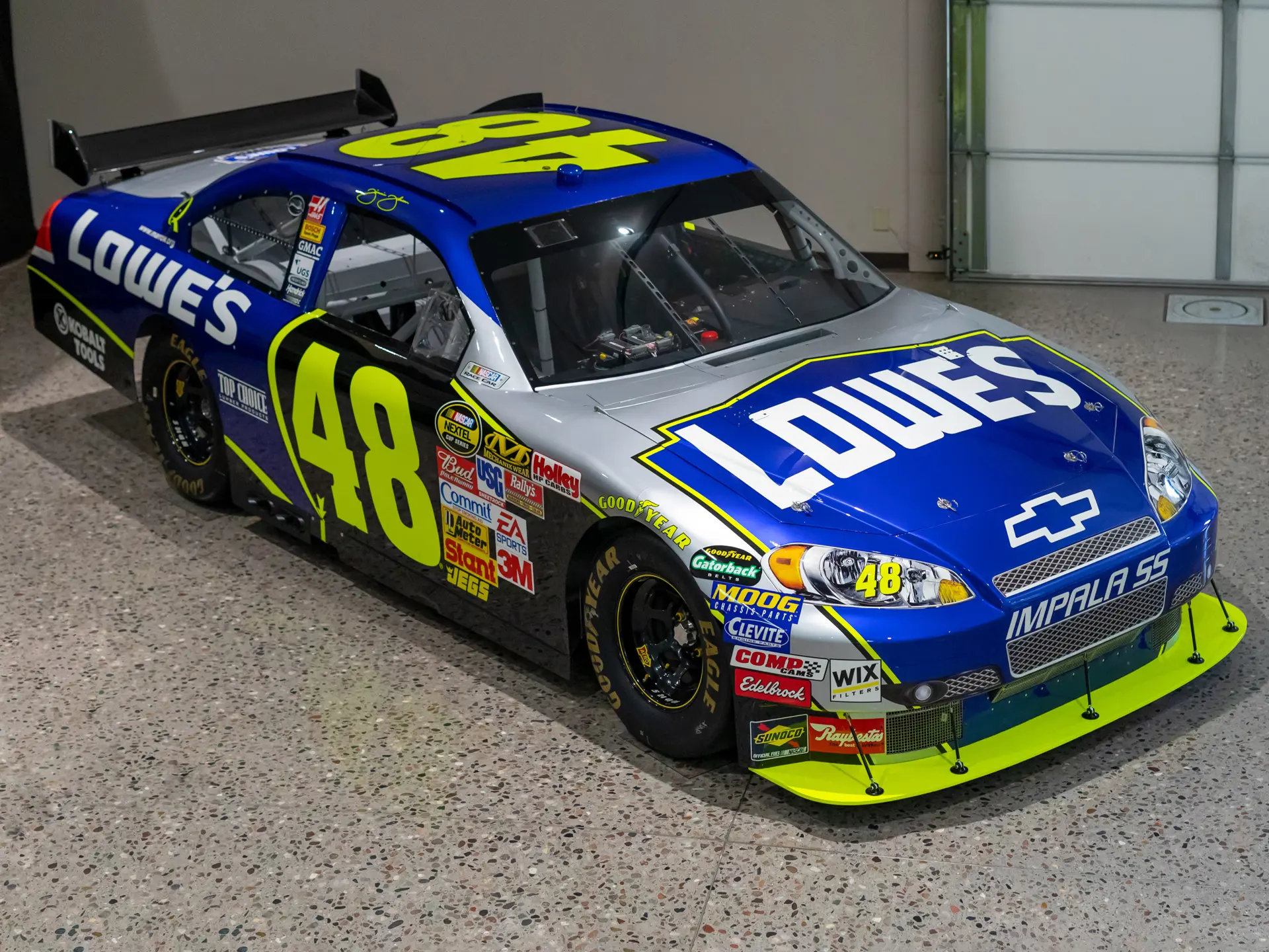 jimmie johnson coloring pages of car