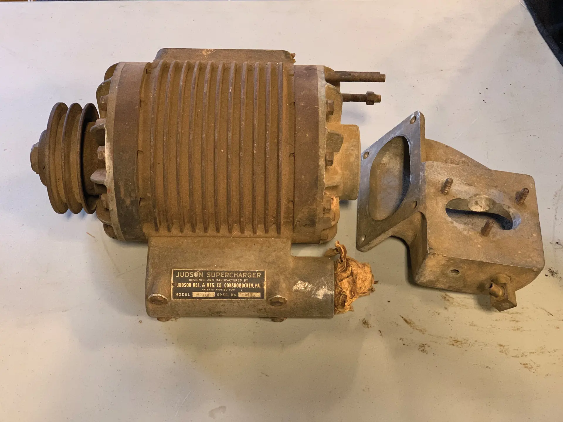 Judson Supercharger Model# M178 Serial #2056 | Auburn Fall 2019 | RM ...