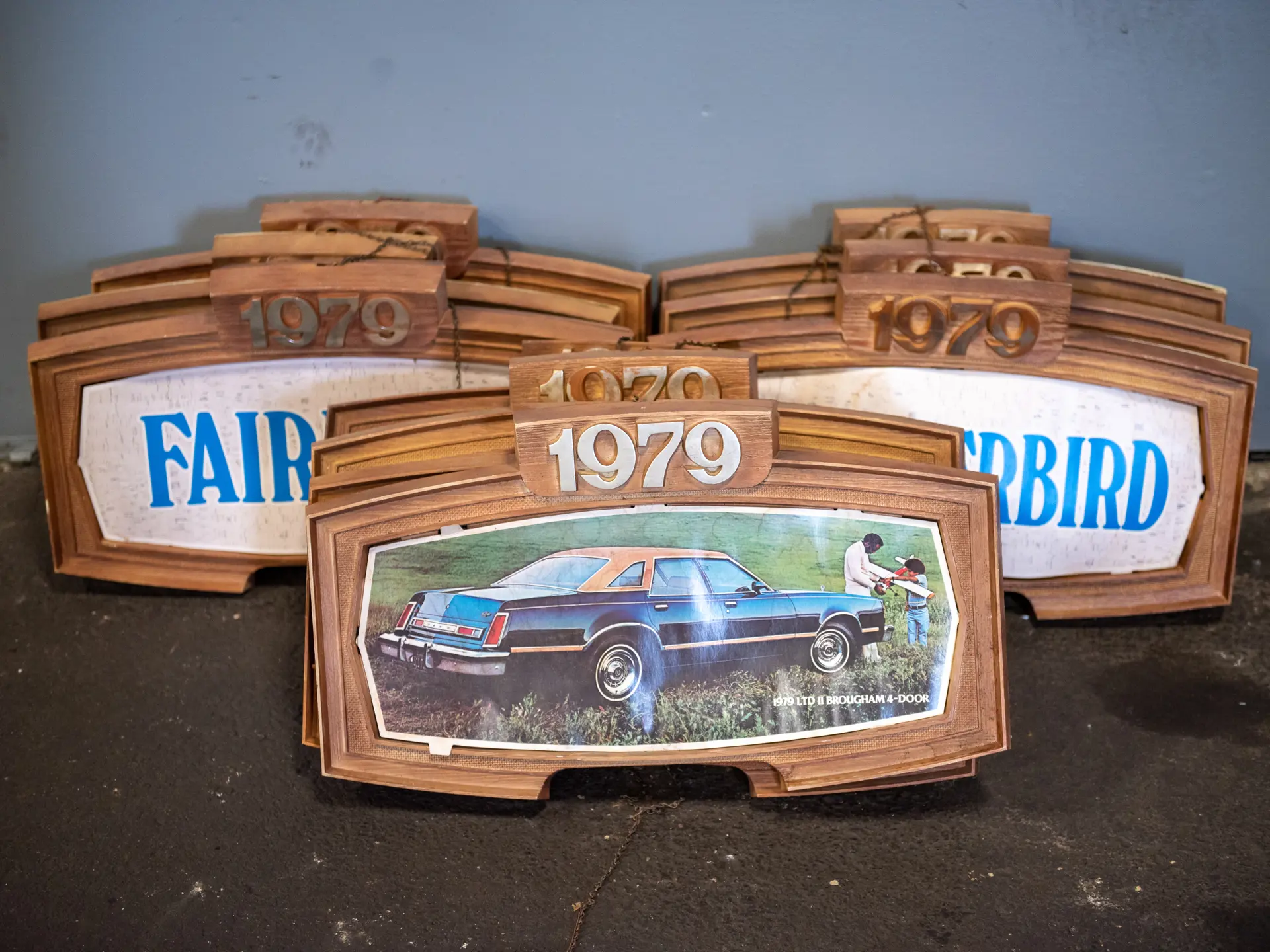 Ford Plastic Dealership Model Display Signs, 1979 | Auburn Fall 2021 ...