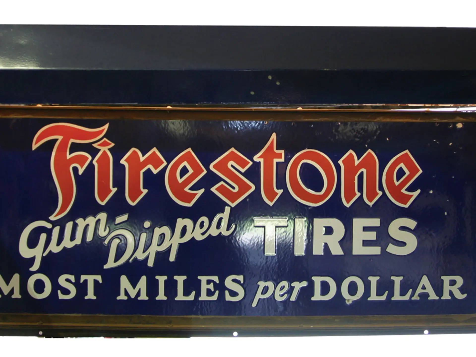 FIRESTONE TIRES SIGN | Private Collection of Tom & Marlene Stackhouse ...
