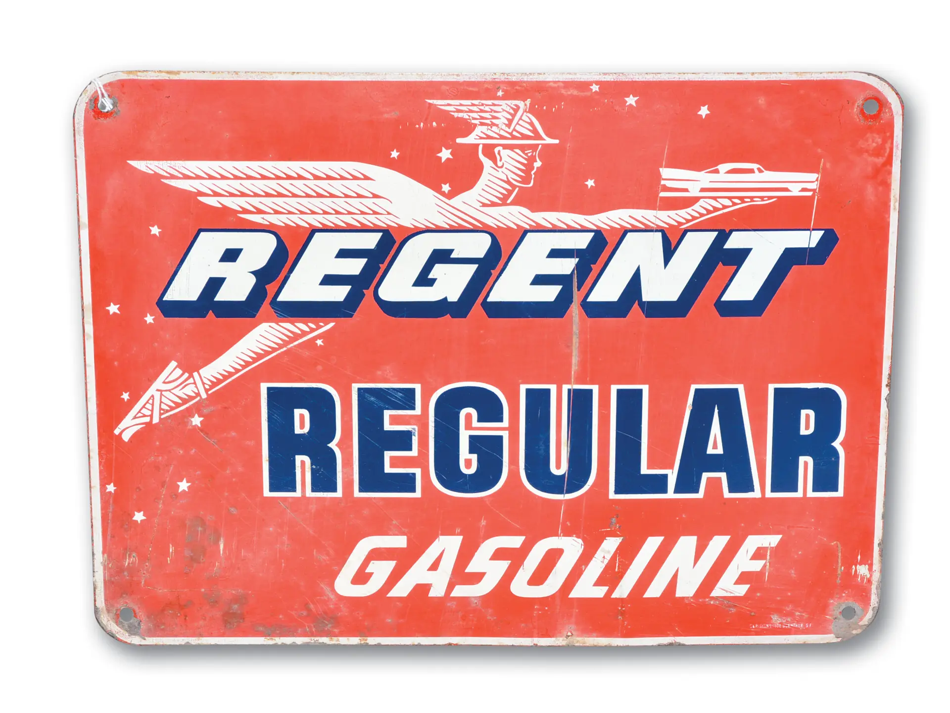 Regent Regular Gasoline with Logo Sign | Auburn Spring 2019 | RM Sotheby's