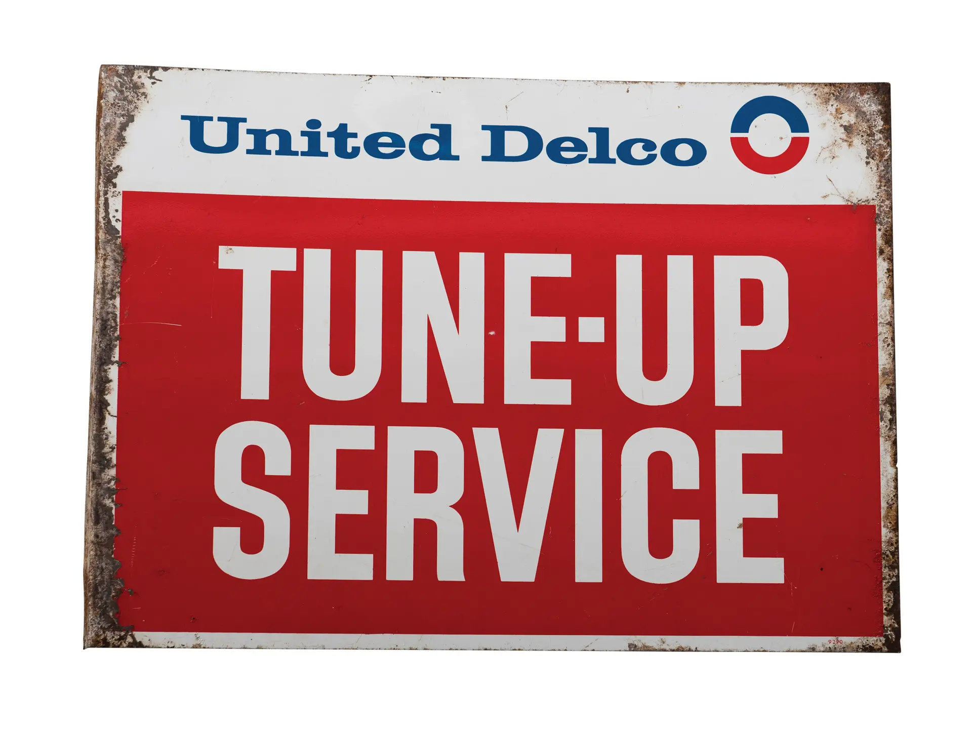 United Delco Tune-Up Service Double-Sided Flange Sign | The Dingman ...