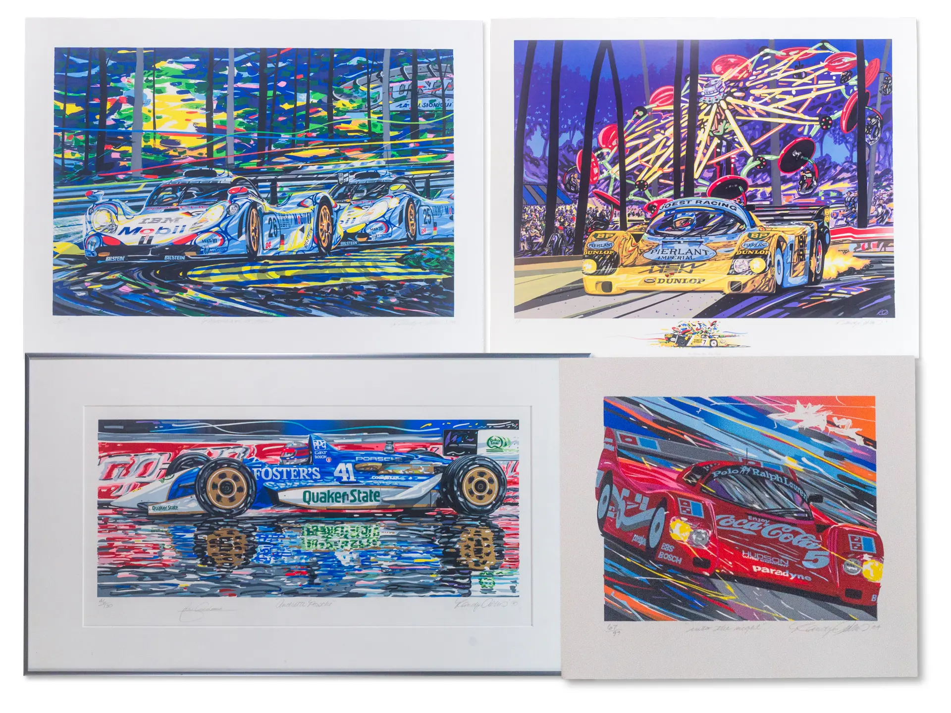 Porsche Racing Prints by Randy Owens, 1990-2004 | A Lifetime of Porsche ...