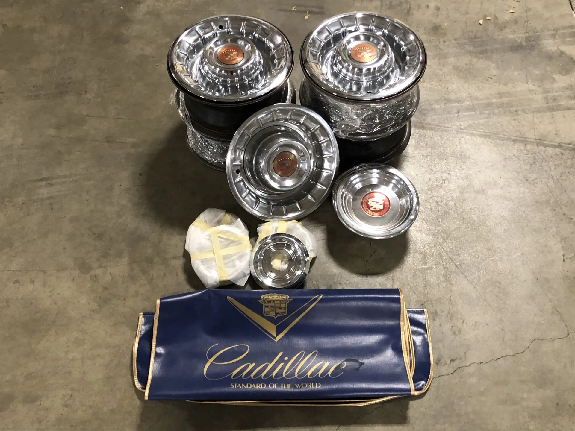 Cadillac Wheel Covers and Fender Covers | Auburn Fall 2020 | RM Sotheby's