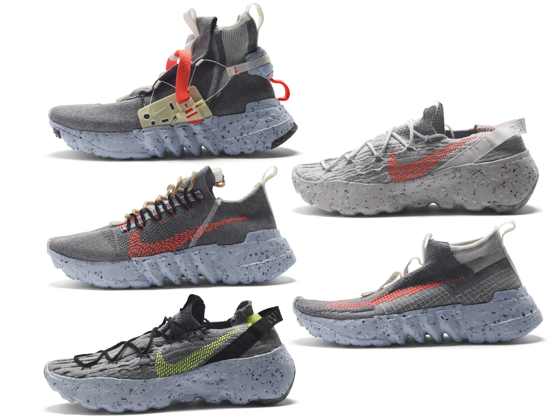 Set of Five | Nike Space Hippie Sneakers | Dare to Dream | The Ultimate ...