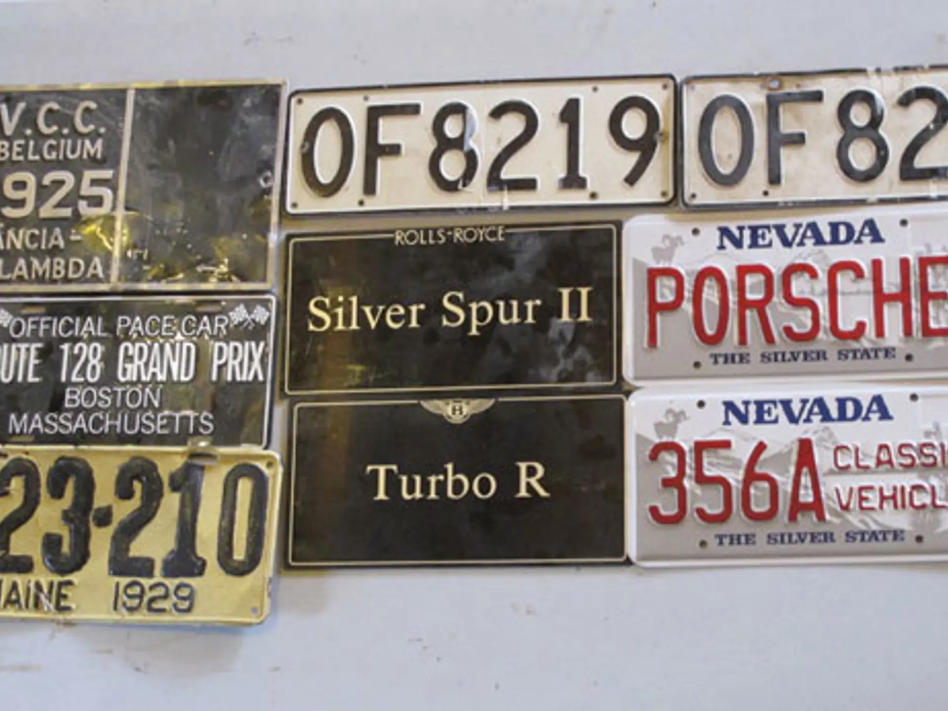 License Plates | The Bennett Collection | RM Sotheby's