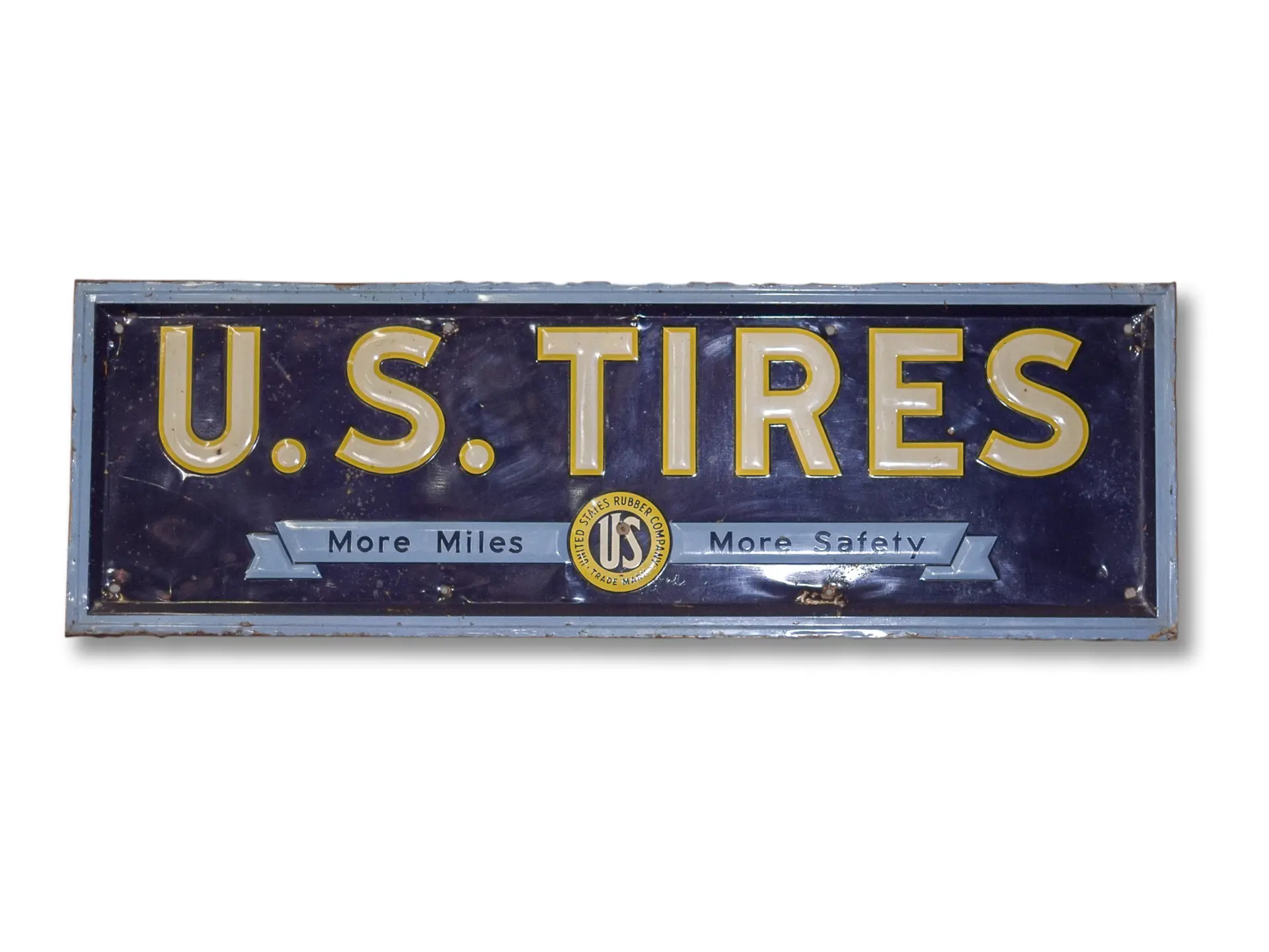 U.S. Tires Tin Sign | THE MITOSINKA COLLECTION | RM Sotheby's