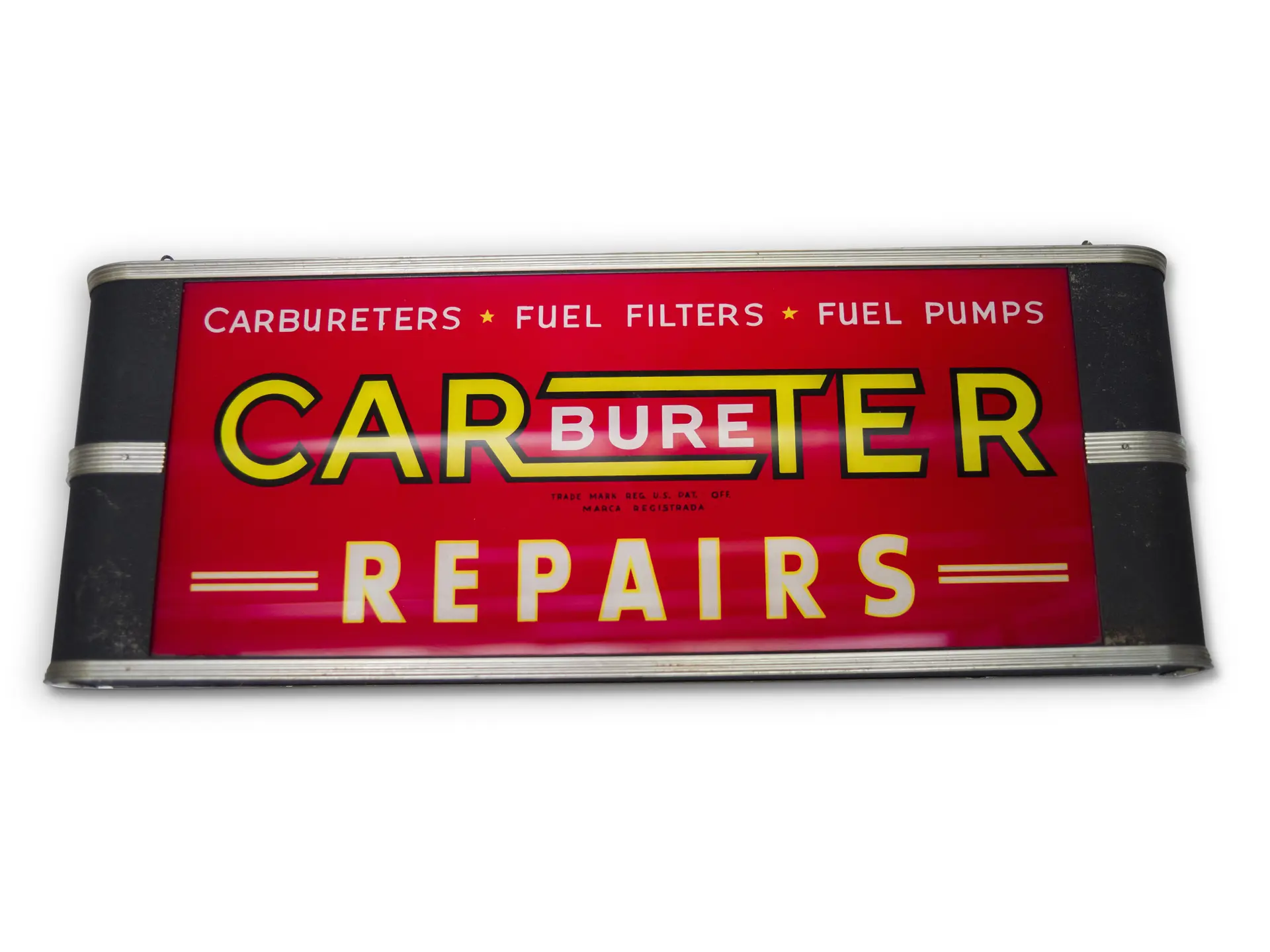 Carburetor Repair Sign | Gene Ponder Collection | RM Sotheby's