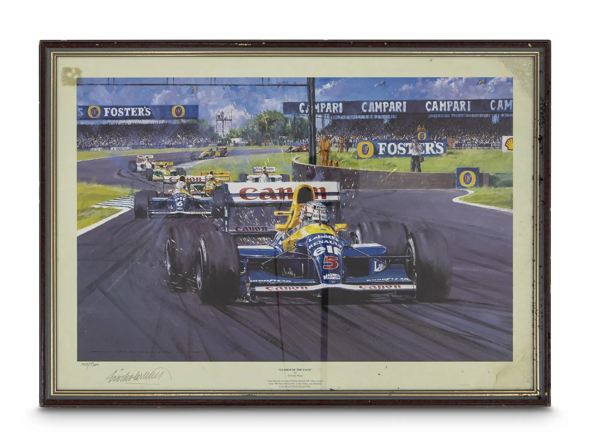 ‘Leader of the Pack’ Print by Nicholas Watts, Signed and Framed ...