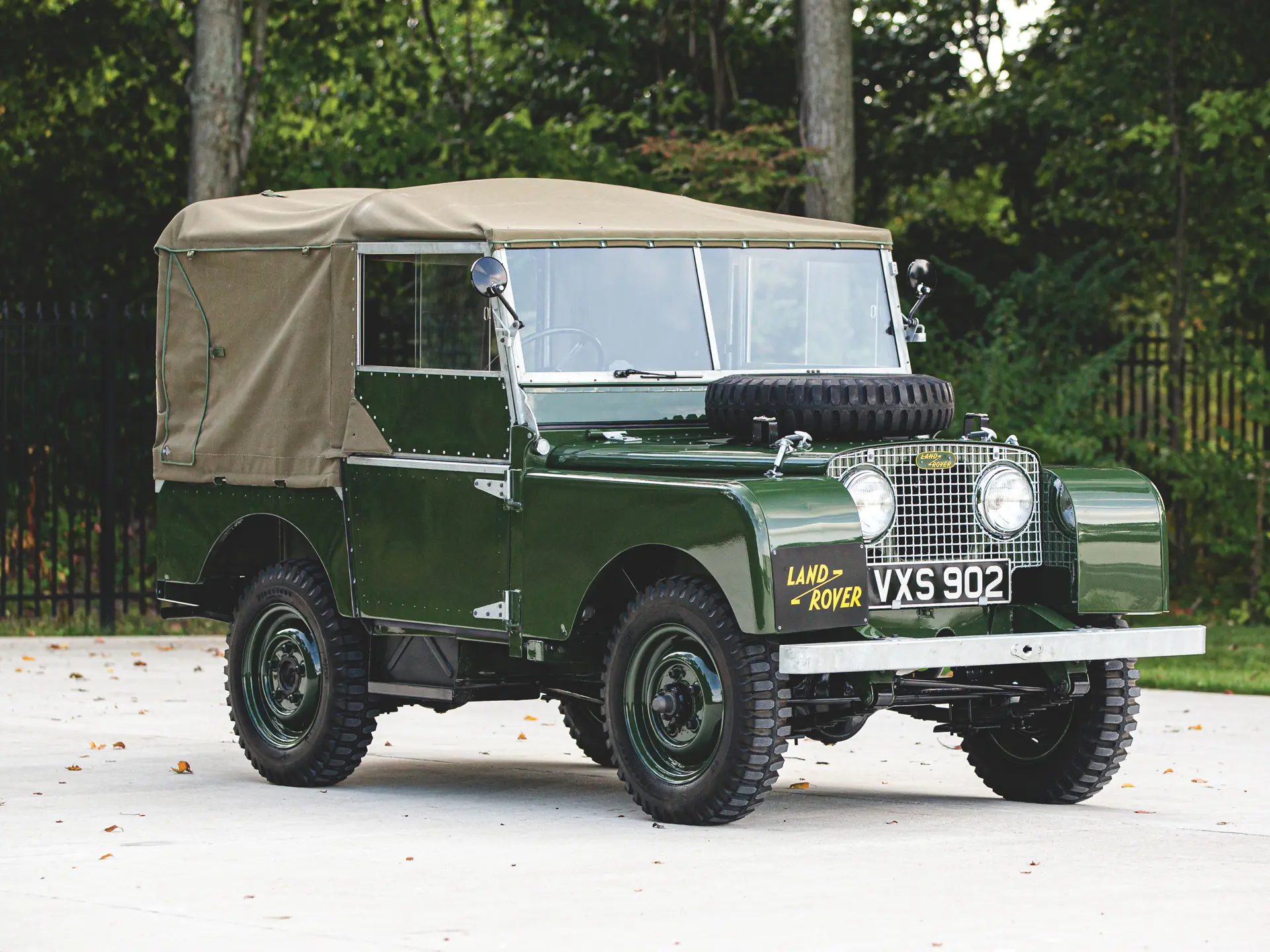 1950 Land Rover Series I SWB "Car Zero" | The Elkhart Collection | RM ...
