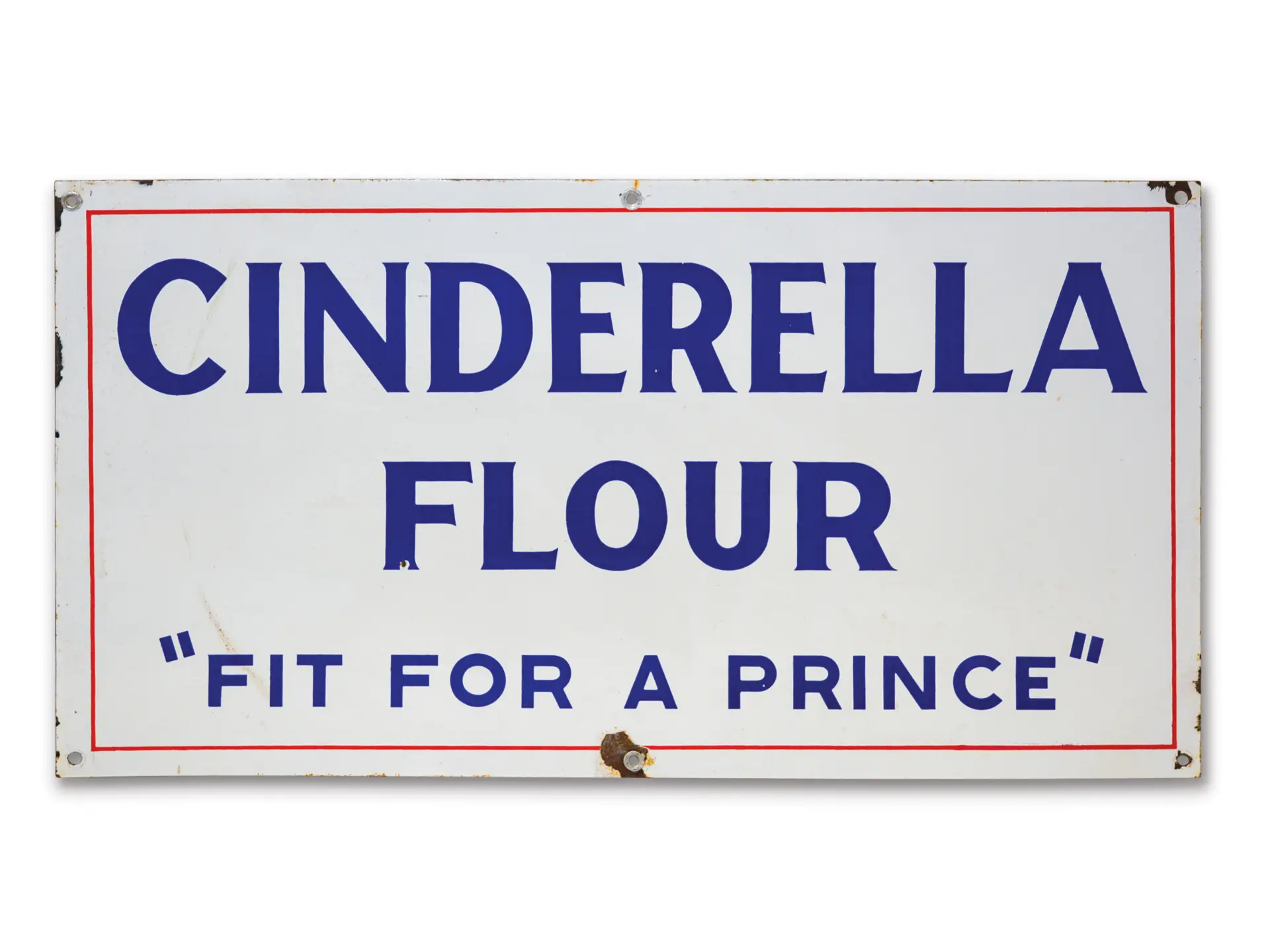 Cinderella Flour "Fit for a Prince" Sign | Auburn Spring 2019 | RM ...