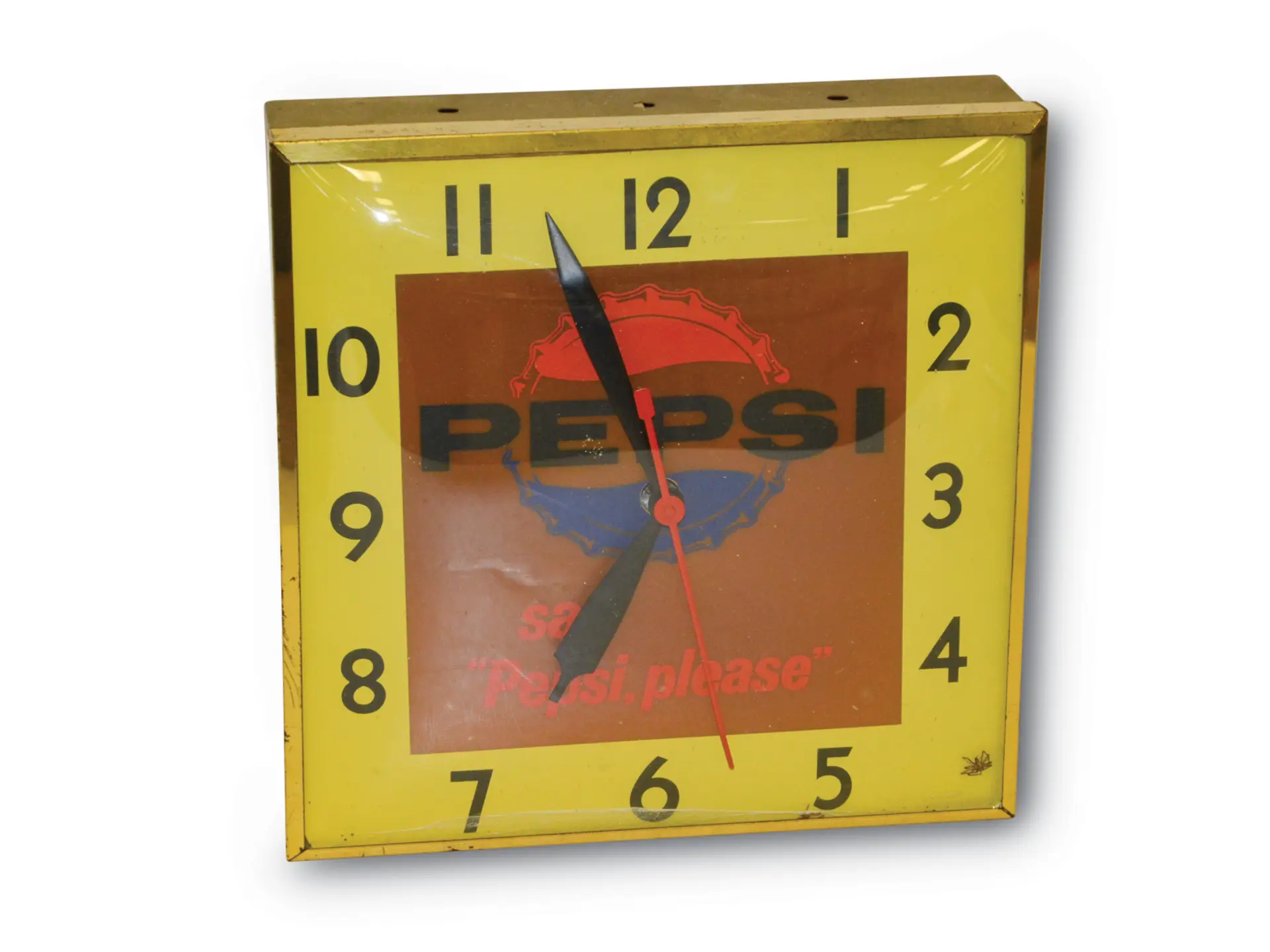 Pepsi "say Pepsi, please" with Logo Clock | Auburn Spring 2019 | RM ...