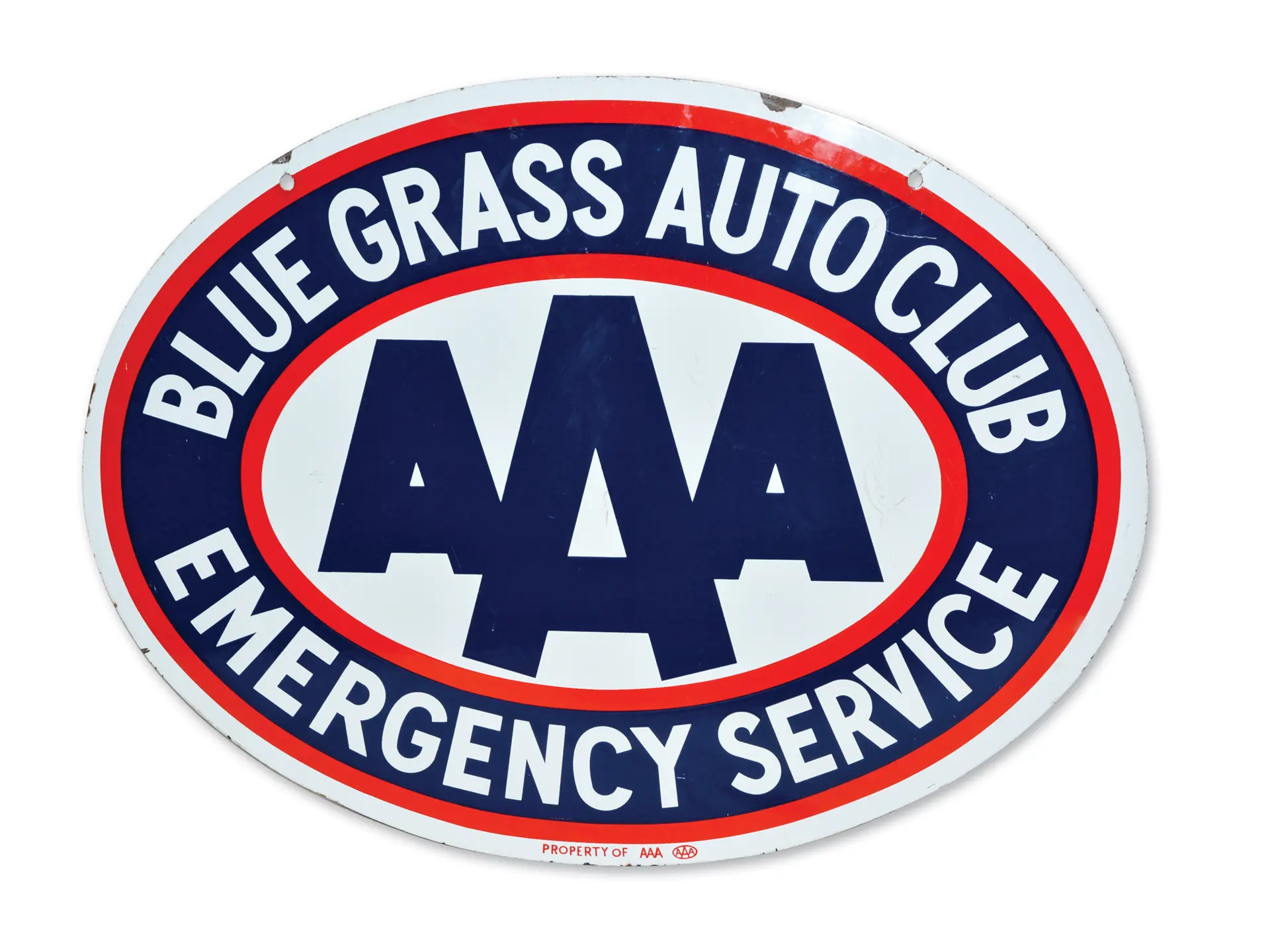 AAA Blue Grass Auto Club Emergency Service Sign | Auburn Spring 2019 ...