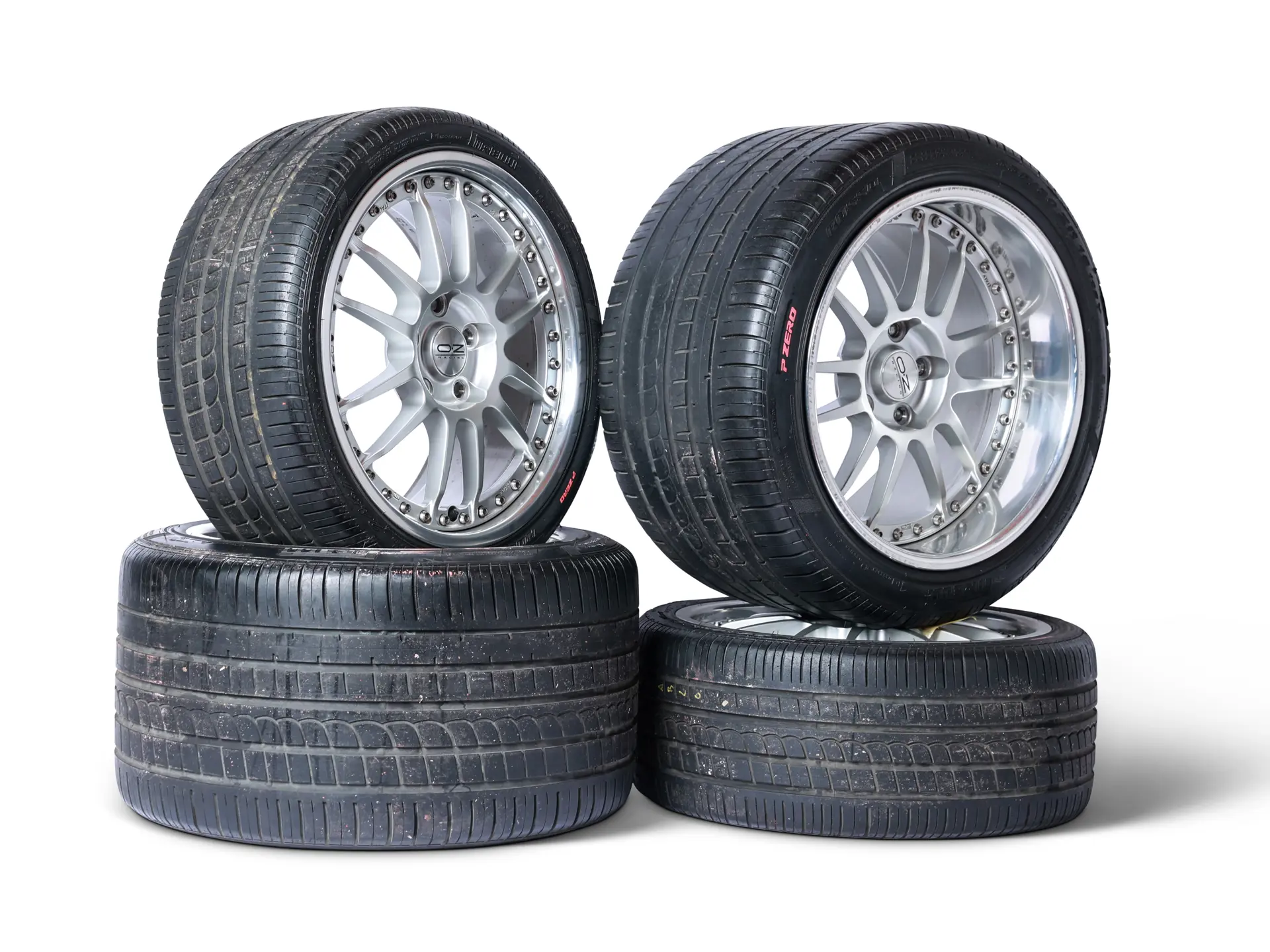 Four Lamborghini Diablo OZ Racing Wheels with Tyres | The Garagista ...
