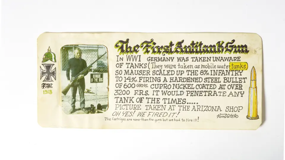 Von Dutch - The First Anti-Tank Gun | The Brucker Collection | RM Sotheby's