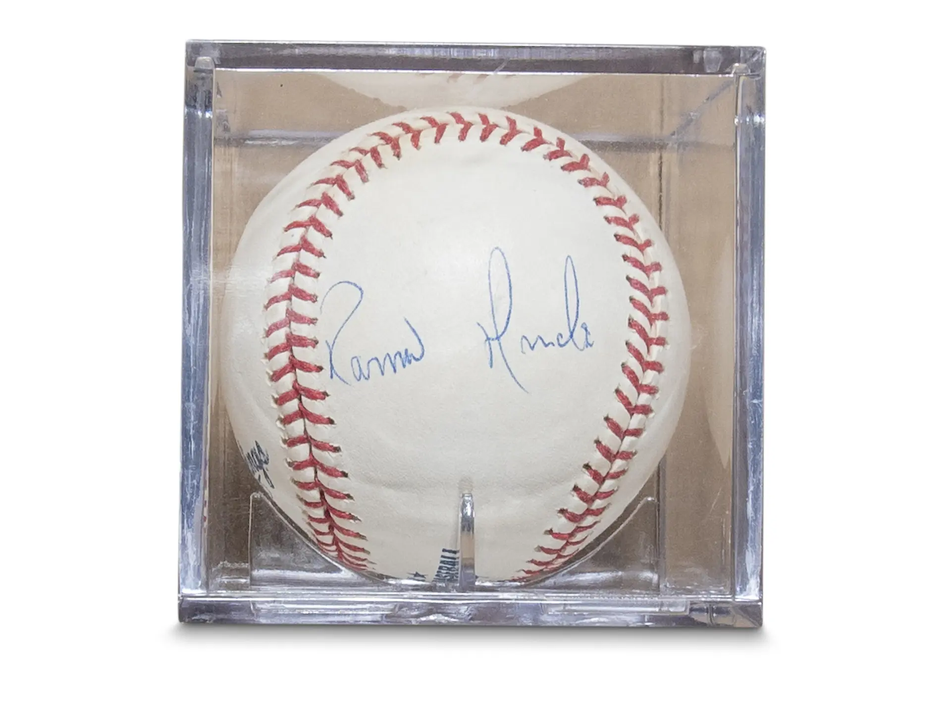 Ramon Hernandez Signed Baseball | The Cohen Collection | RM Sotheby's