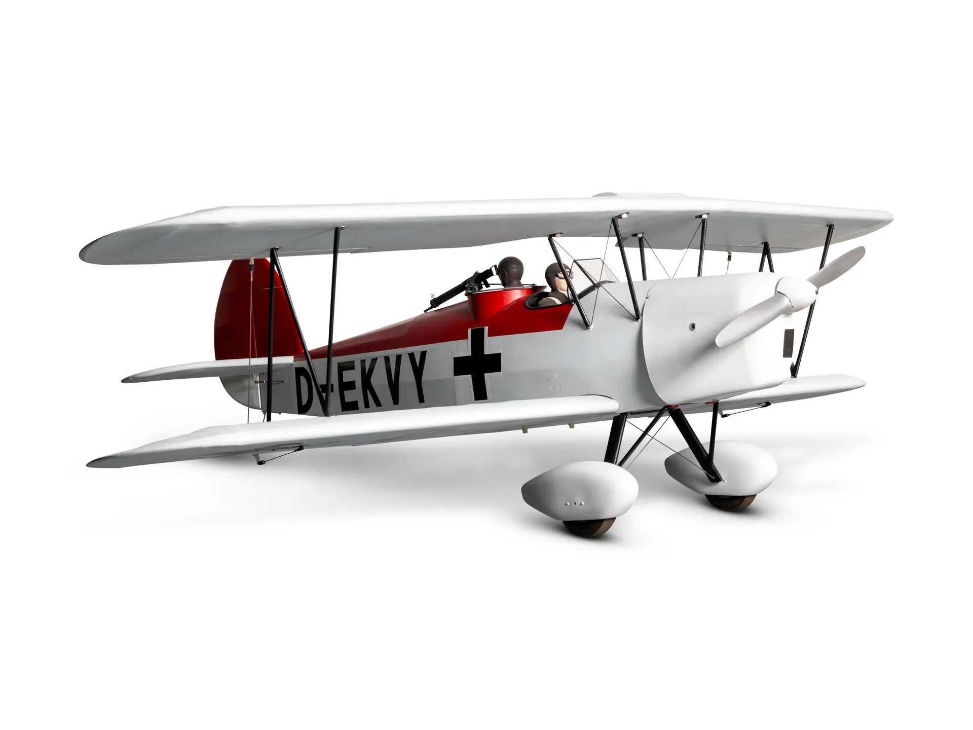 Stampe et Vertongen SV.4 "Indiana Jones" Model Airplane | The Oscar ...