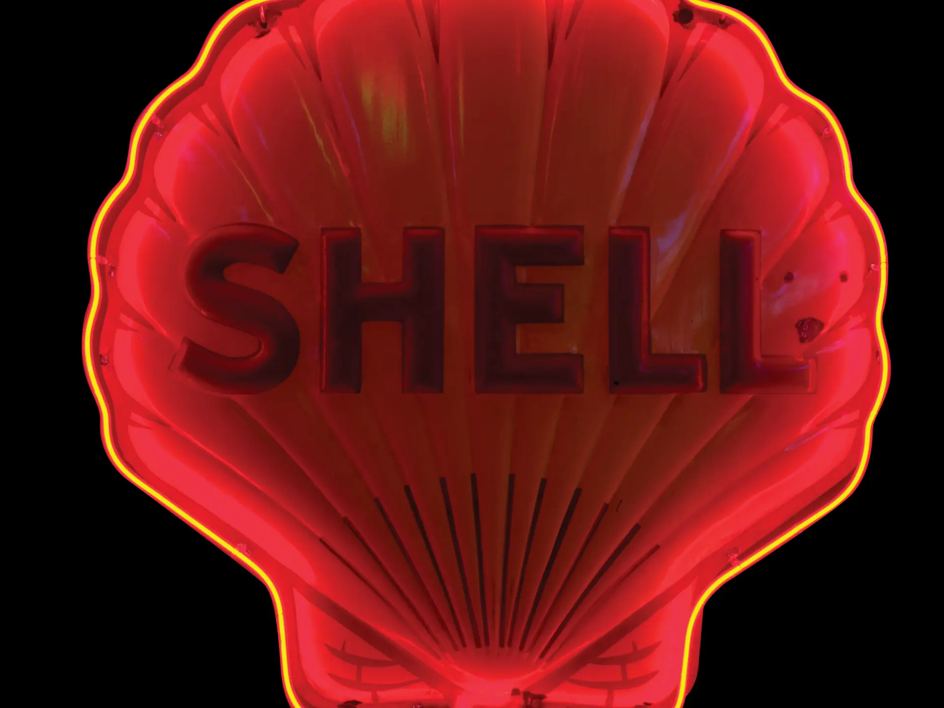 Shell Clamshell Neon | The Dingman Ford Collection | RM Sotheby's