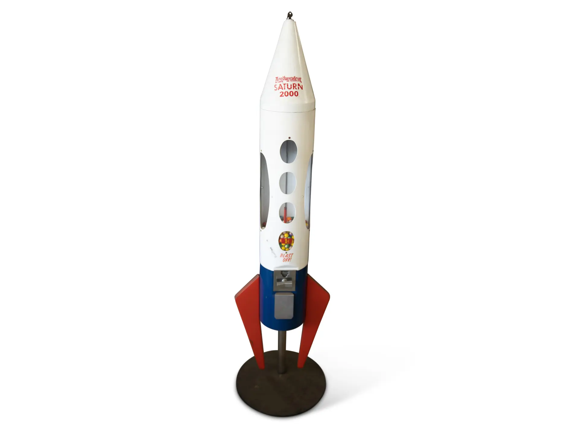 Northwestern Saturn 2000 1¢ Gumball Machine | THE MITOSINKA COLLECTION ...