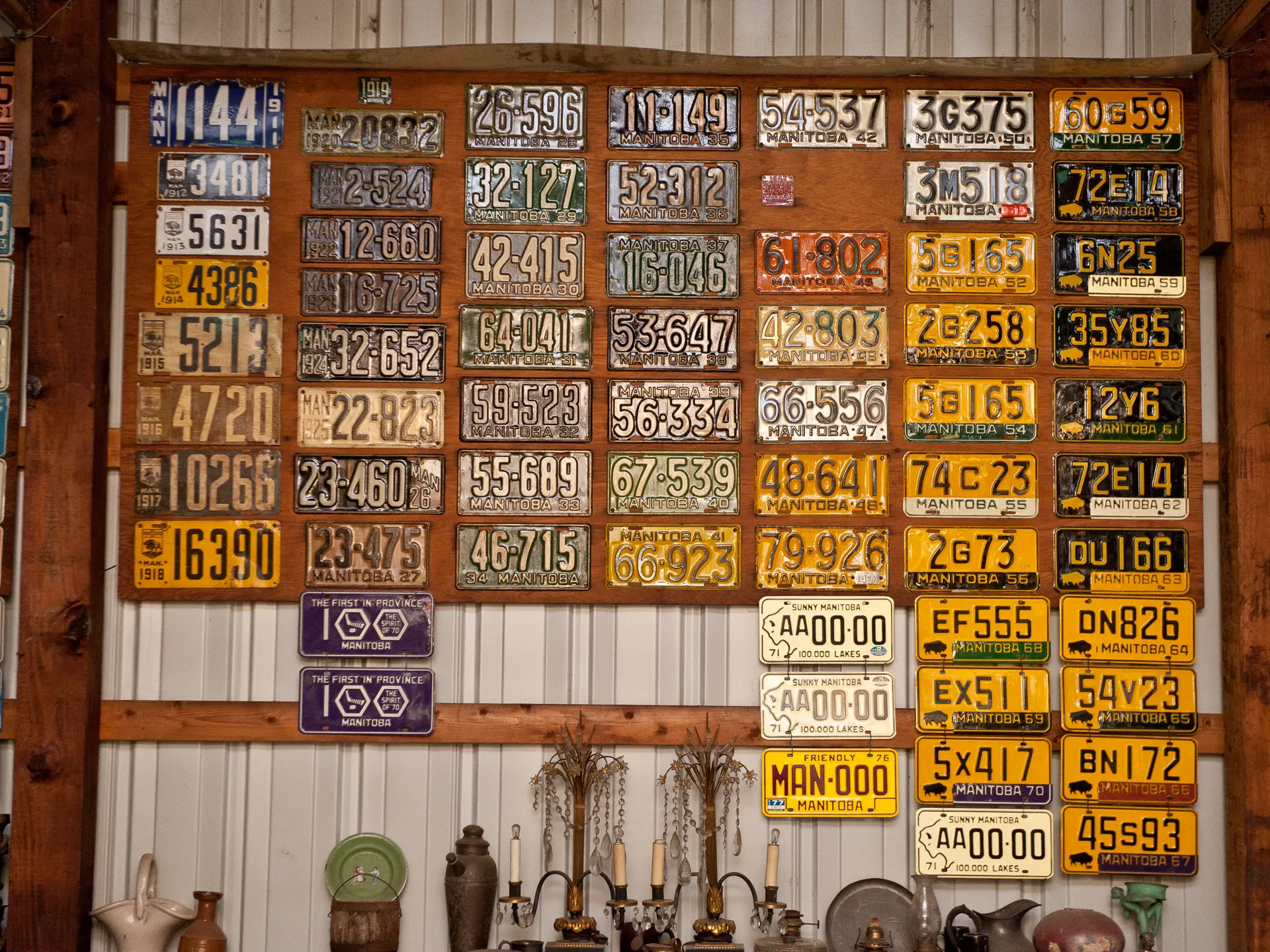 Manitoba License Plates | The Lee Roy Hartung Collection | RM Sotheby's