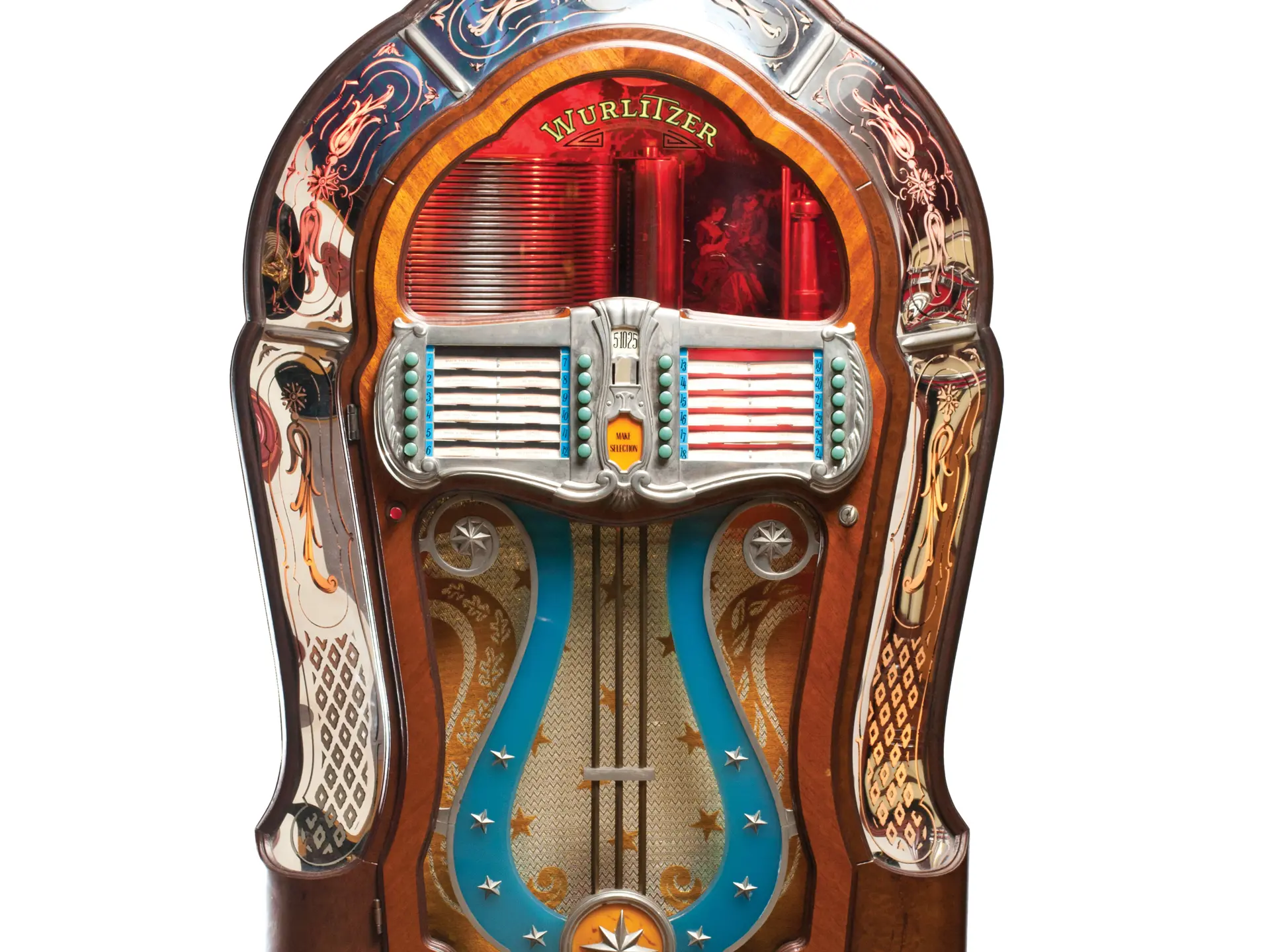 Wurlitzer 1080 Colonial Juke Box | The Milhous Collection | RM Sotheby's Wurlitzer 1080 Colonial Juke Box | The Milhous Collection | RM Sotheby's