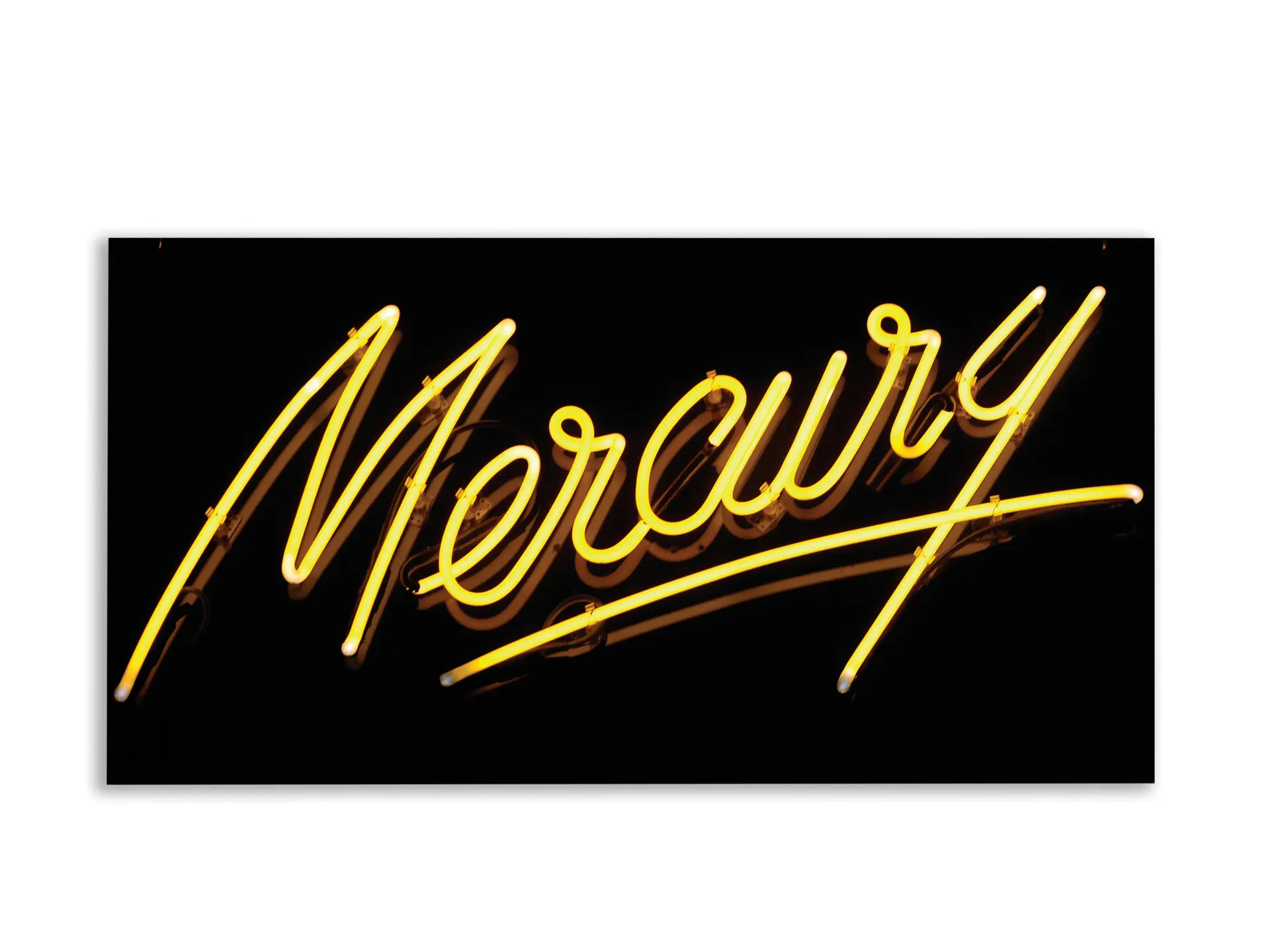 MERCURY NEON SIGN | The Ponder Collection | RM Sotheby's