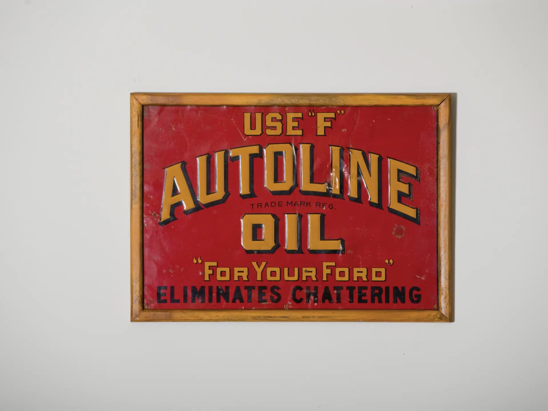Autoline Oil Sign | Vintage Motor Cars of Hershey 2009 | RM Sotheby's