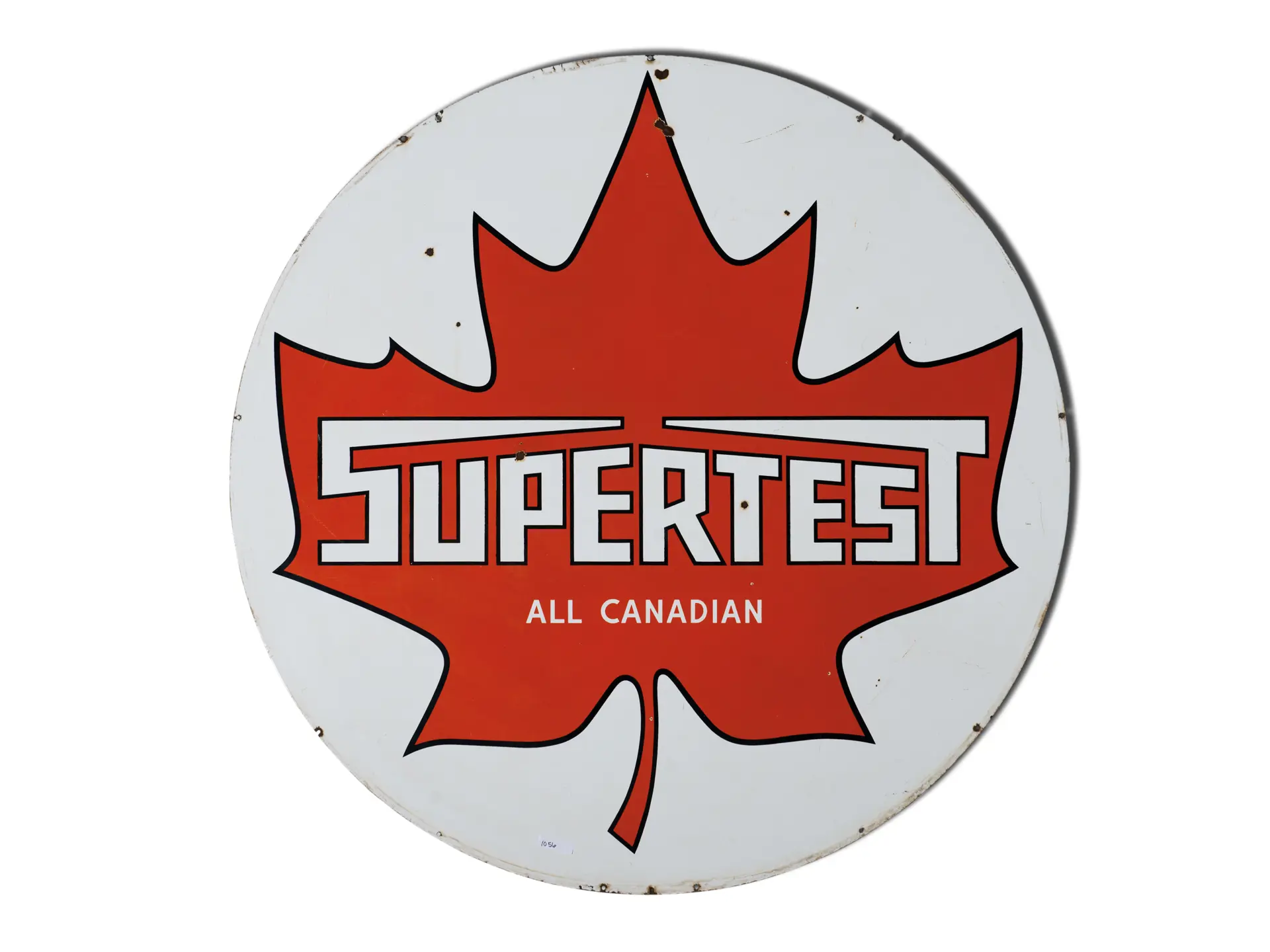 Large Porcelain Supertest Sign | The Bruce Weiner Microcar Museum | RM ...