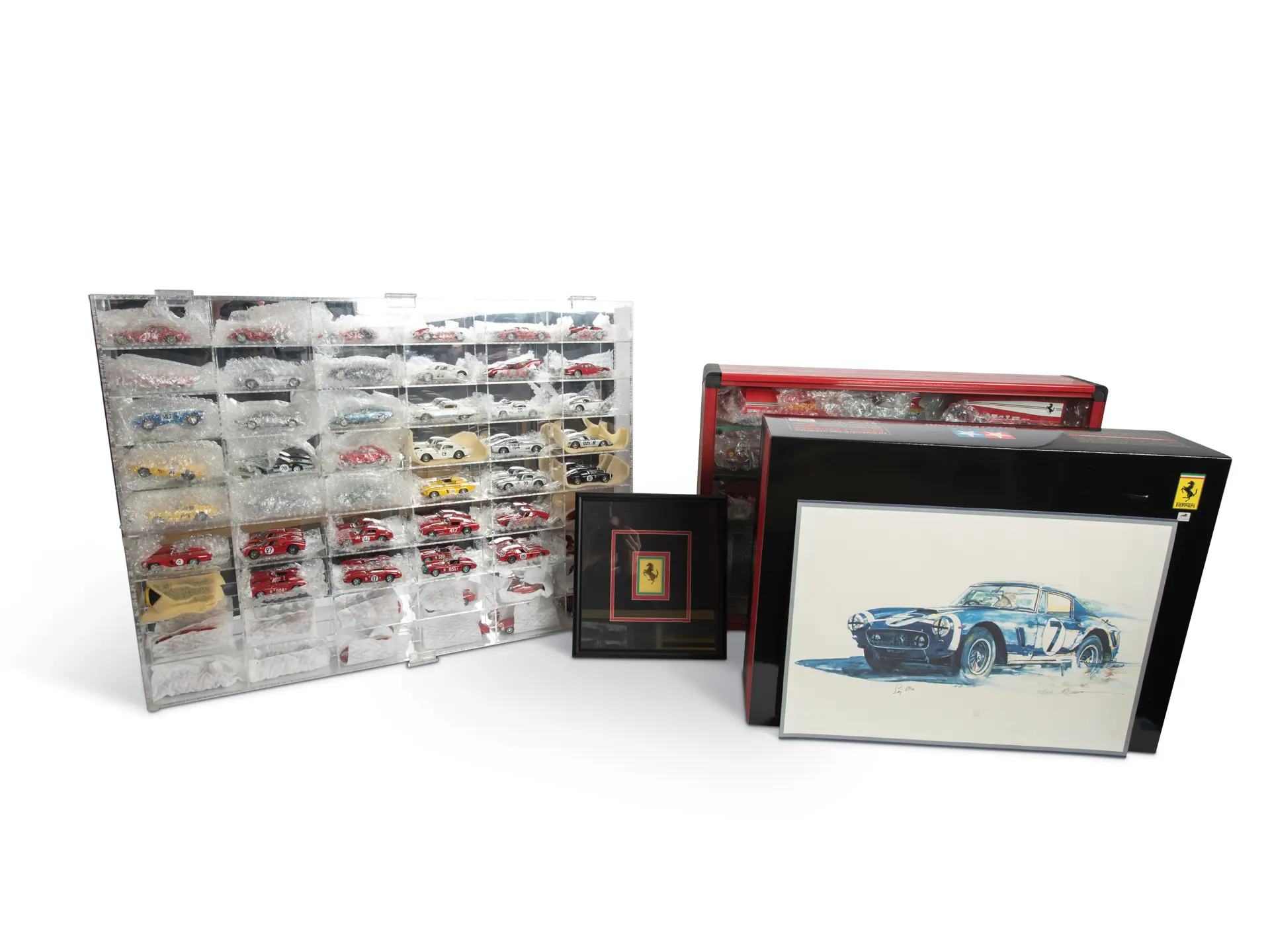 Large-Scale Enzo Ferrari Model and Other Small-Scale Ferrari Models ...
