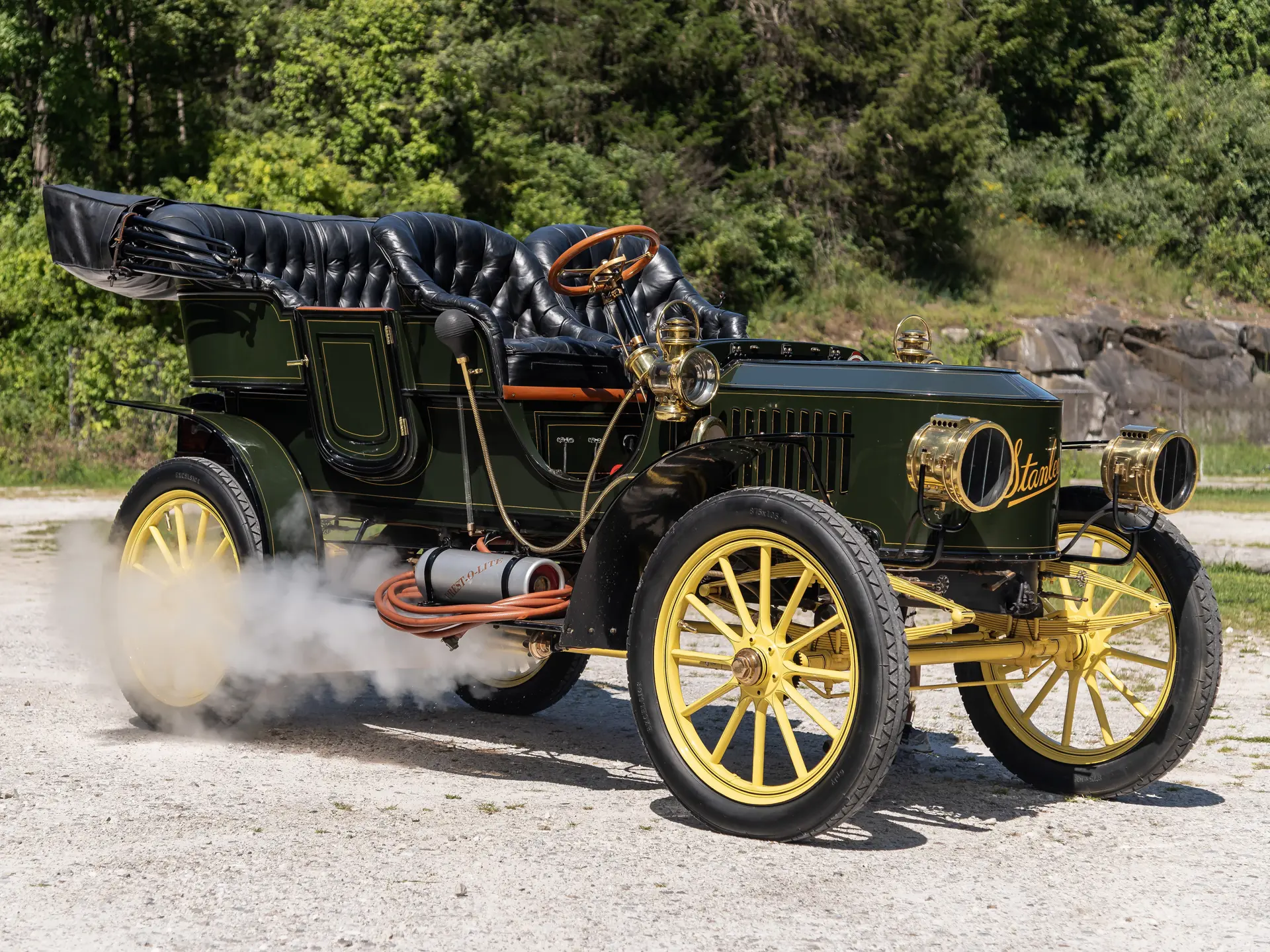 1908 Stanley Model F Side-Entrance Touring | Hershey 2023 | RM Sotheby's
