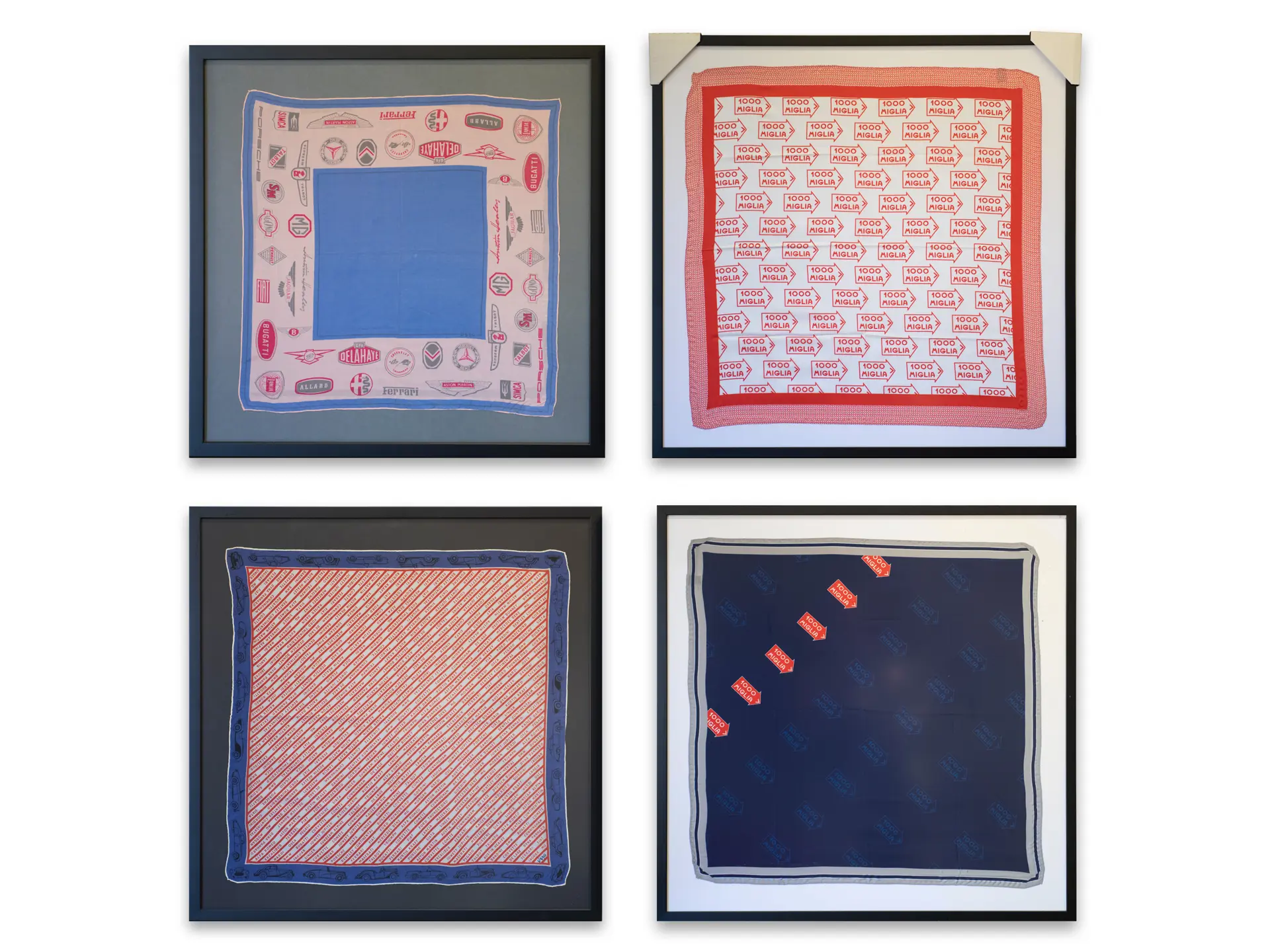 Automotive Themed Silk Scarves | Gene Ponder Collection | RM Sotheby's