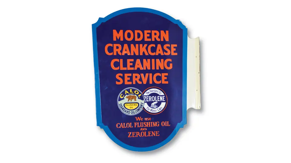Calol Flushing Oil Modern Crankcase Cleaning Service with Bear Logo ...
