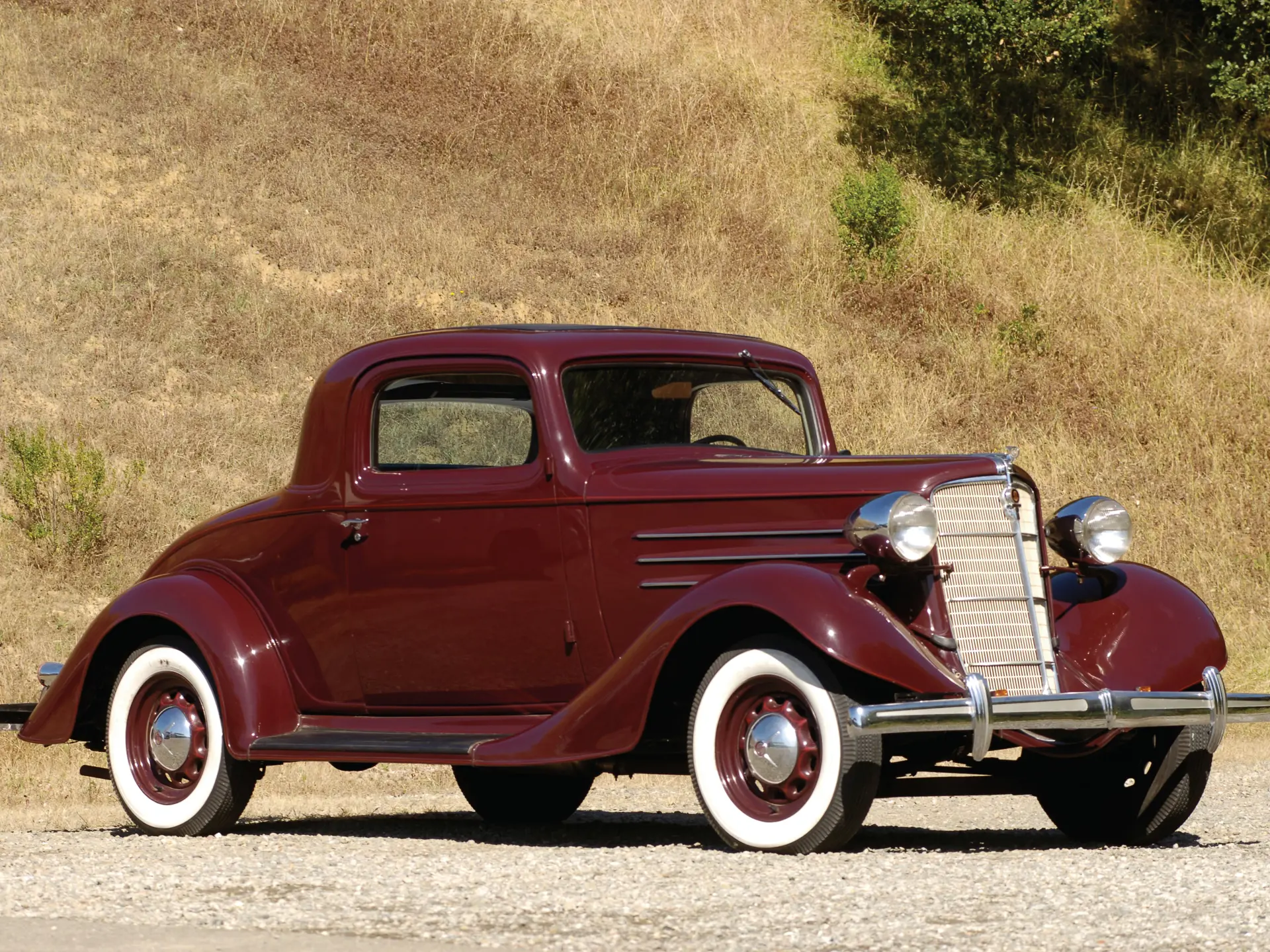 1935 Nash Lafayette Three Window Coupe | Vintage Motor Cars at Meadow ...