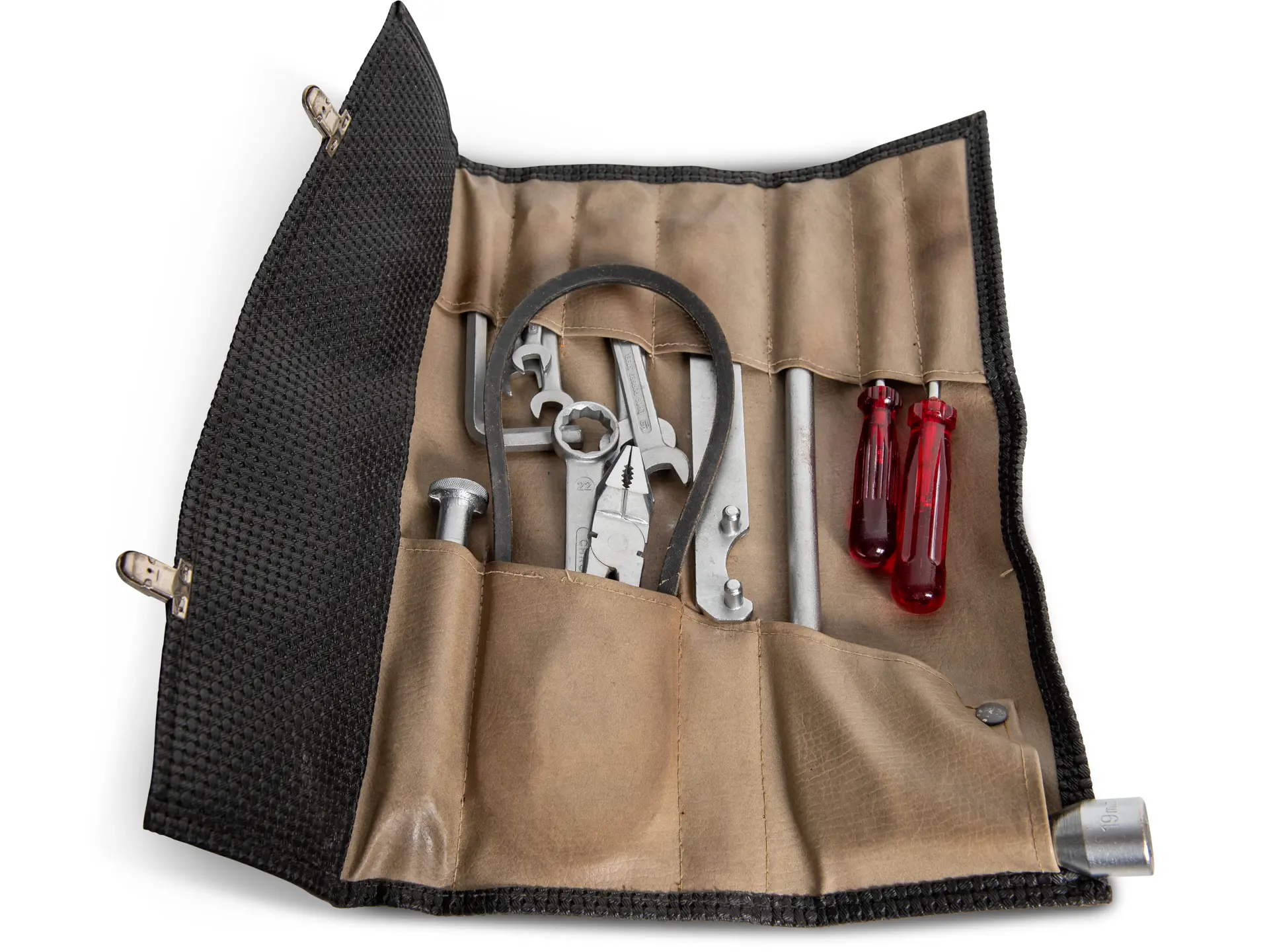Porsche 911 Tool Kit, Woven Vinyl, Clip Closure | The White Collection ...