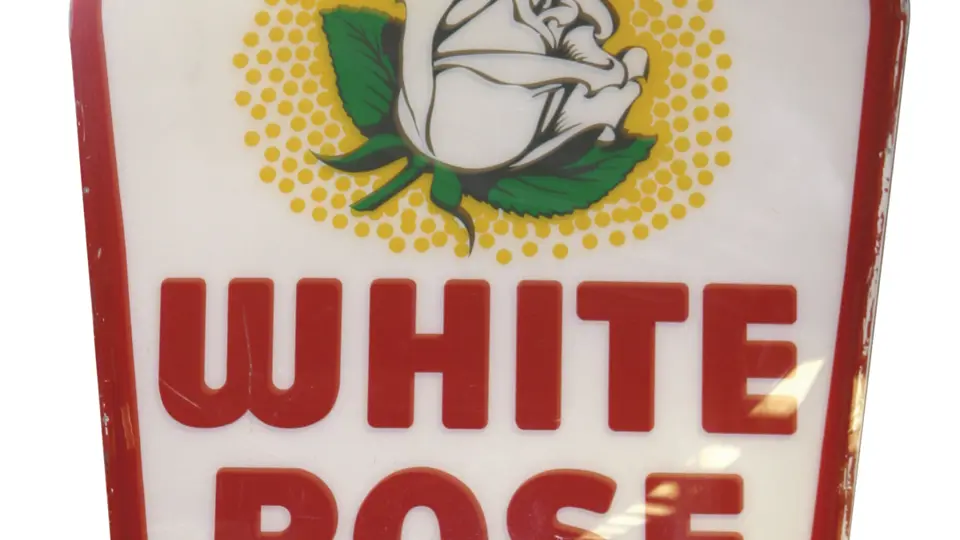 WHITE ROSE SIGN | Private Collection of Tom & Marlene Stackhouse | RM ...