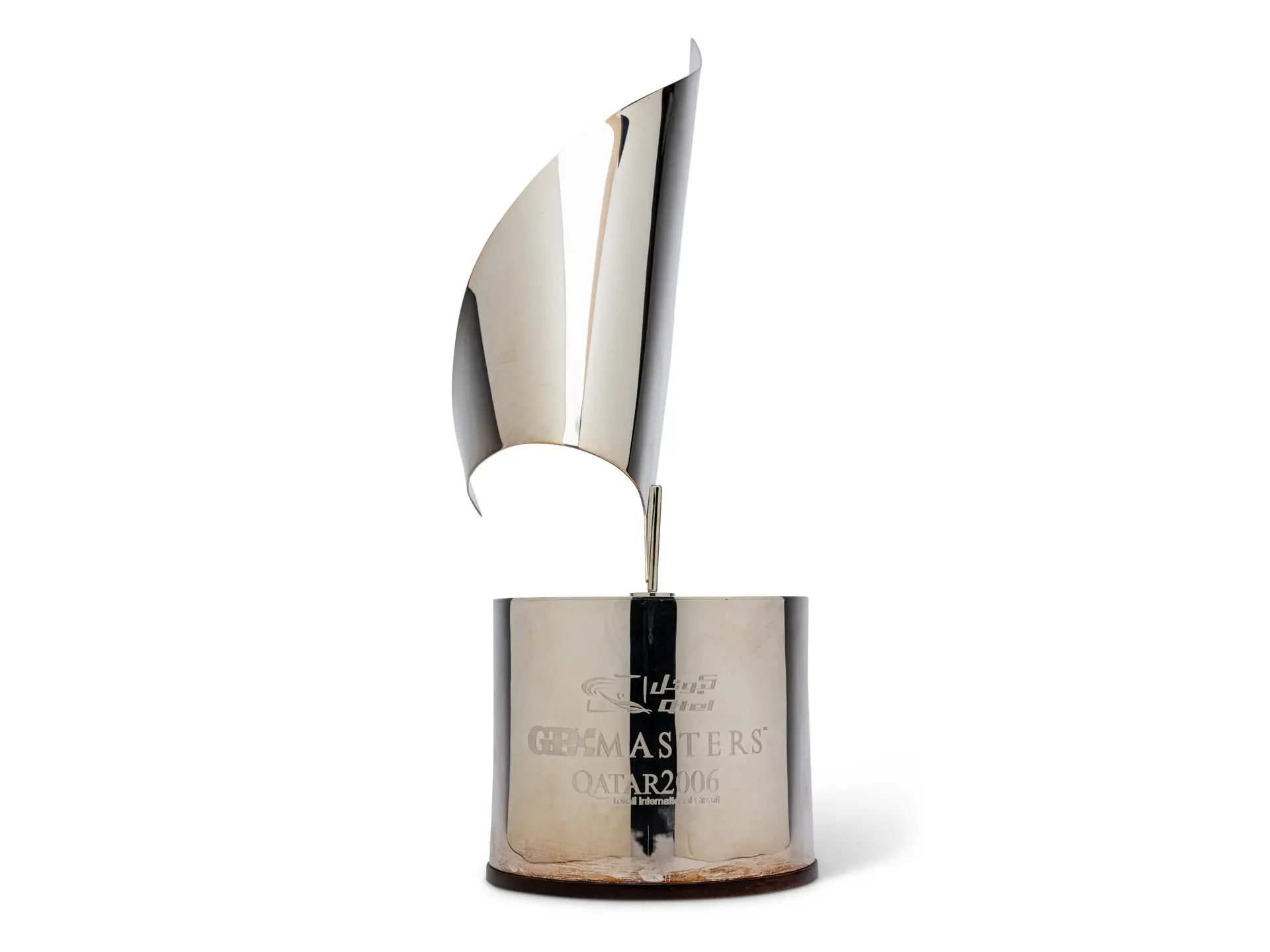 2006 Qatar GP Masters 1st-Place Trophy | Nigel Mansell’s Legacy ...