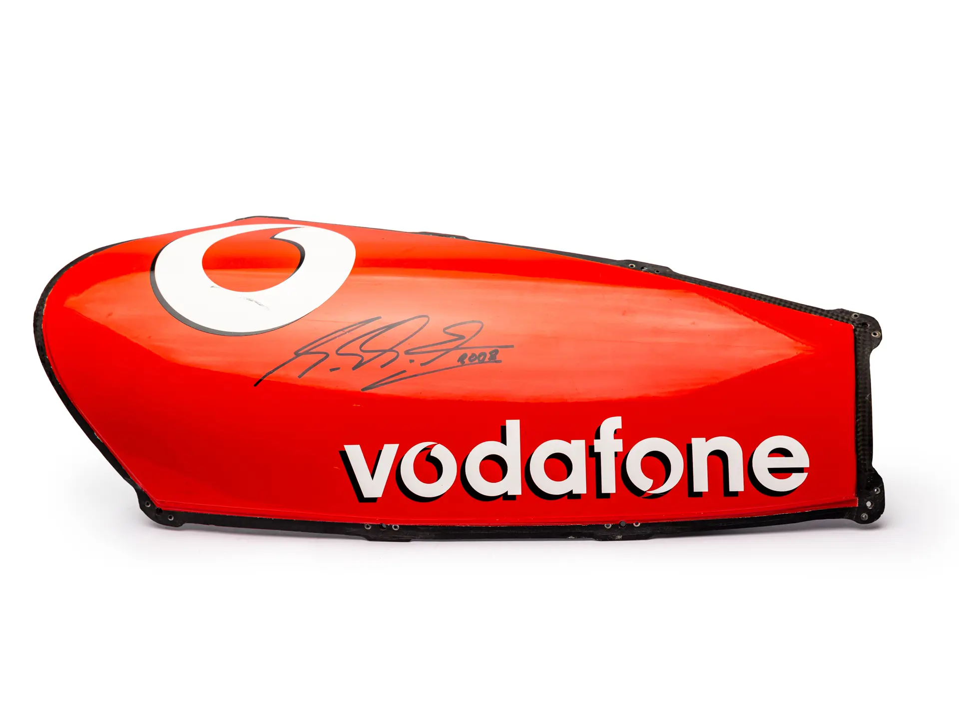 Signed Side-Pod Panel with Vodafone Branding | The Schumacher and F1 ...