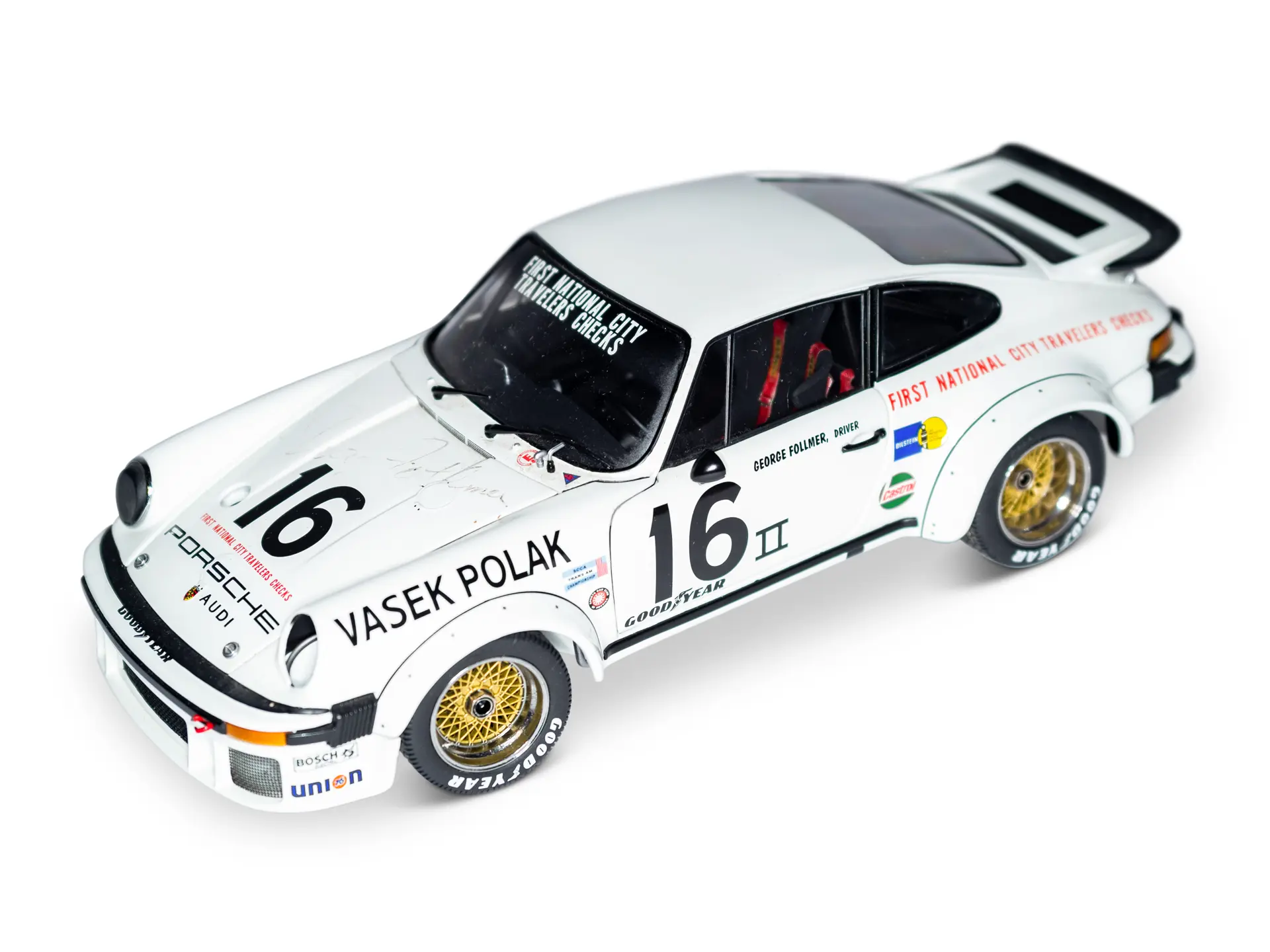 Porsche 935 Model Car Signed by George Follmer | High Speed: Paul ...