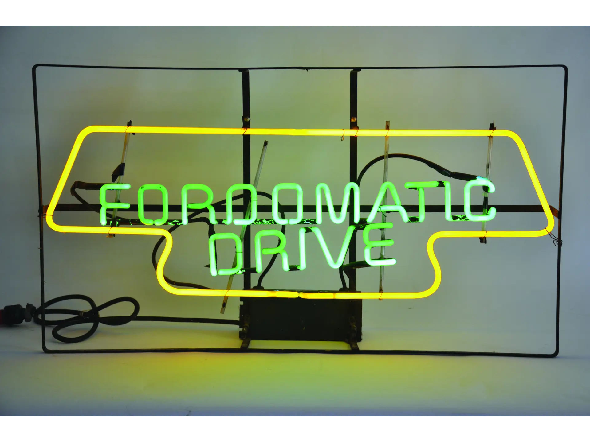 A “Fordomatic Drive” neon sign, circa 1950s | Auburn Fall 2016 | RM ...