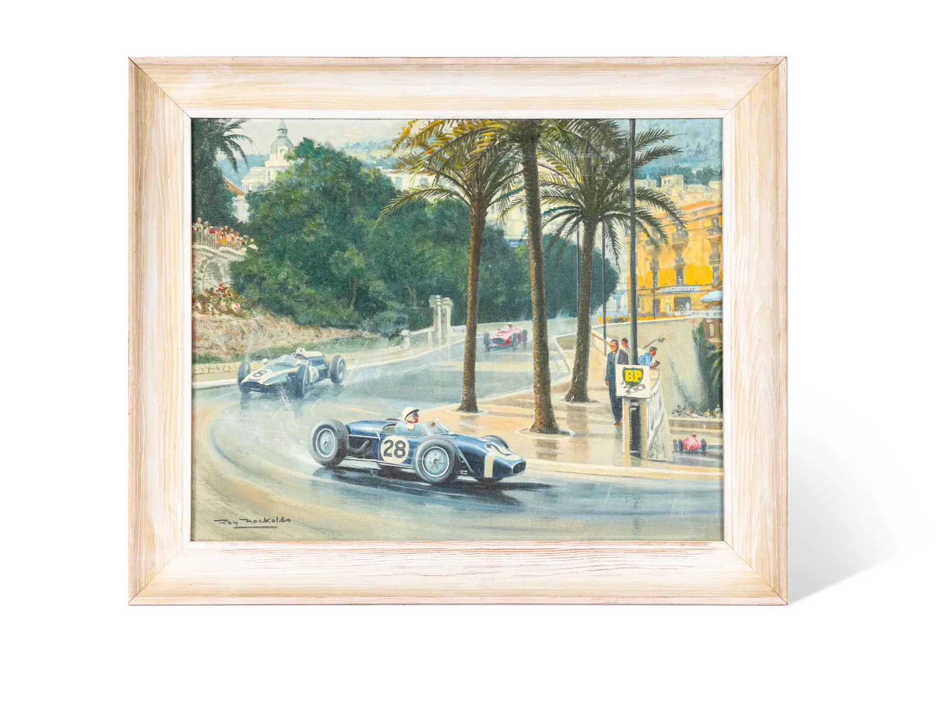 1960 Monaco Grand Prix Painting by Roy Nockolds | London 2024 | RM ...