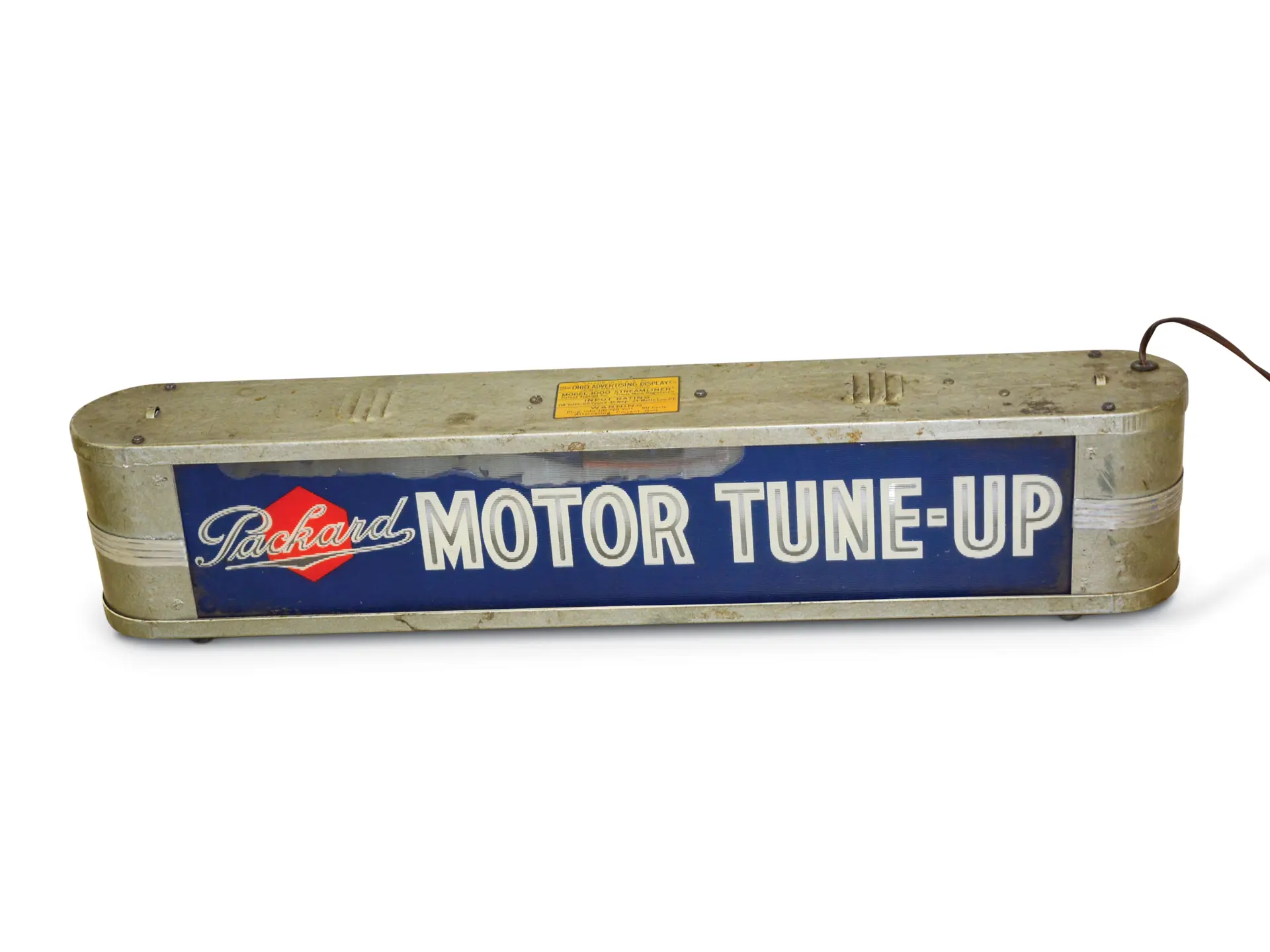 Packard Motor Tune-Up Lighted Sign | Auburn Spring 2019 | RM Sotheby's