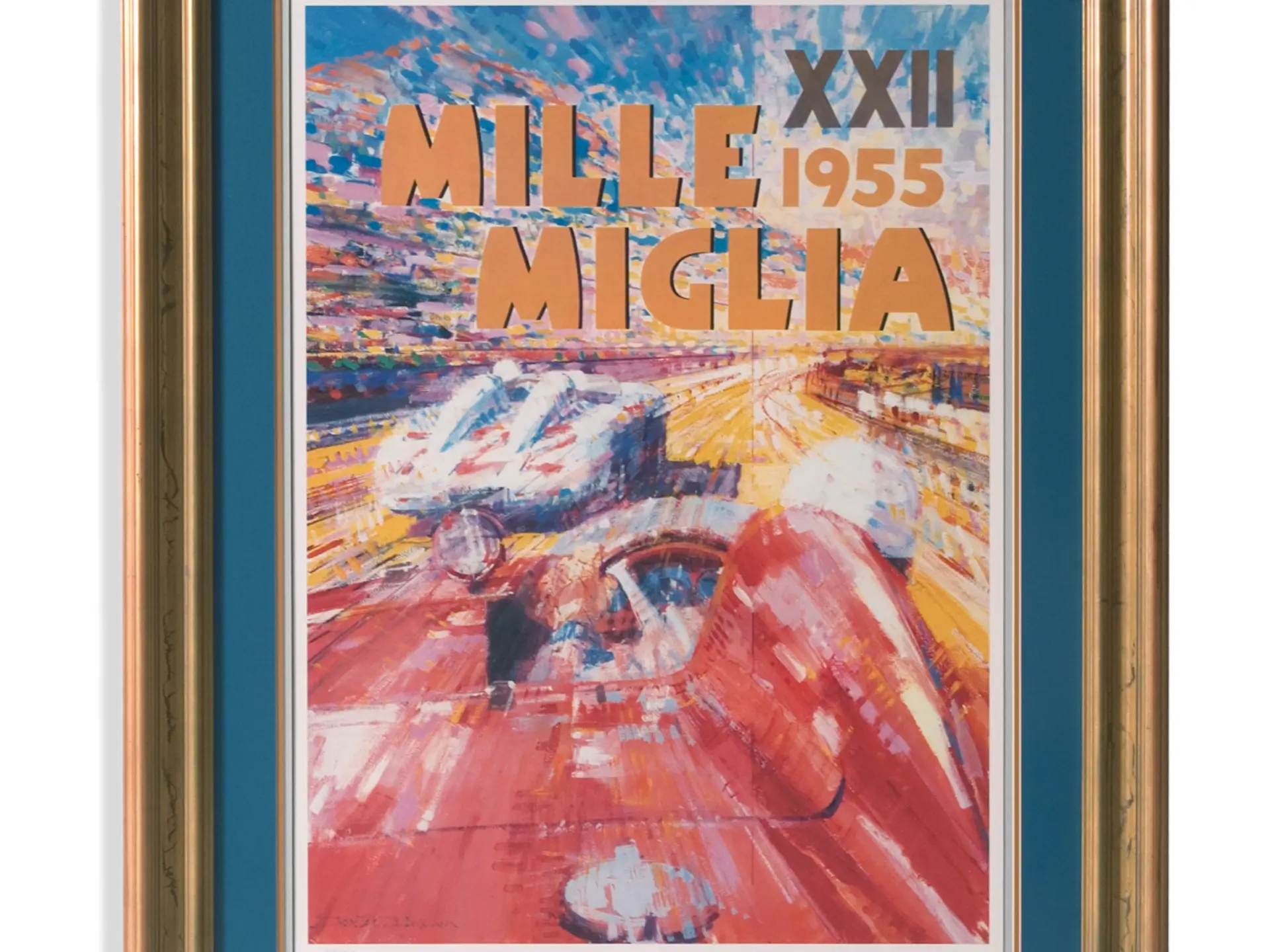 FRAMED MILLE MIGLIA POSTERS | The Ponder Collection | RM Sotheby's