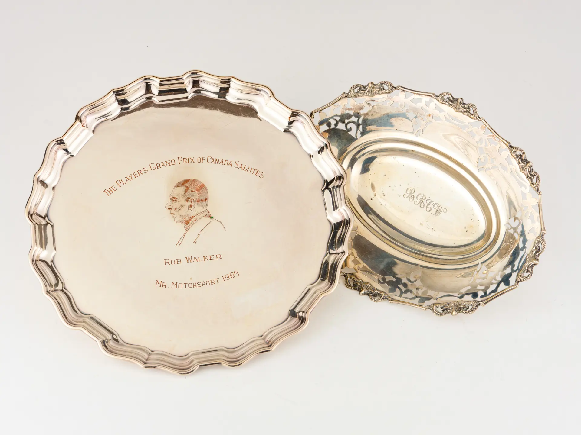 Two Presentation Salvers | The February Memorabilia Sale: Featuring The ...