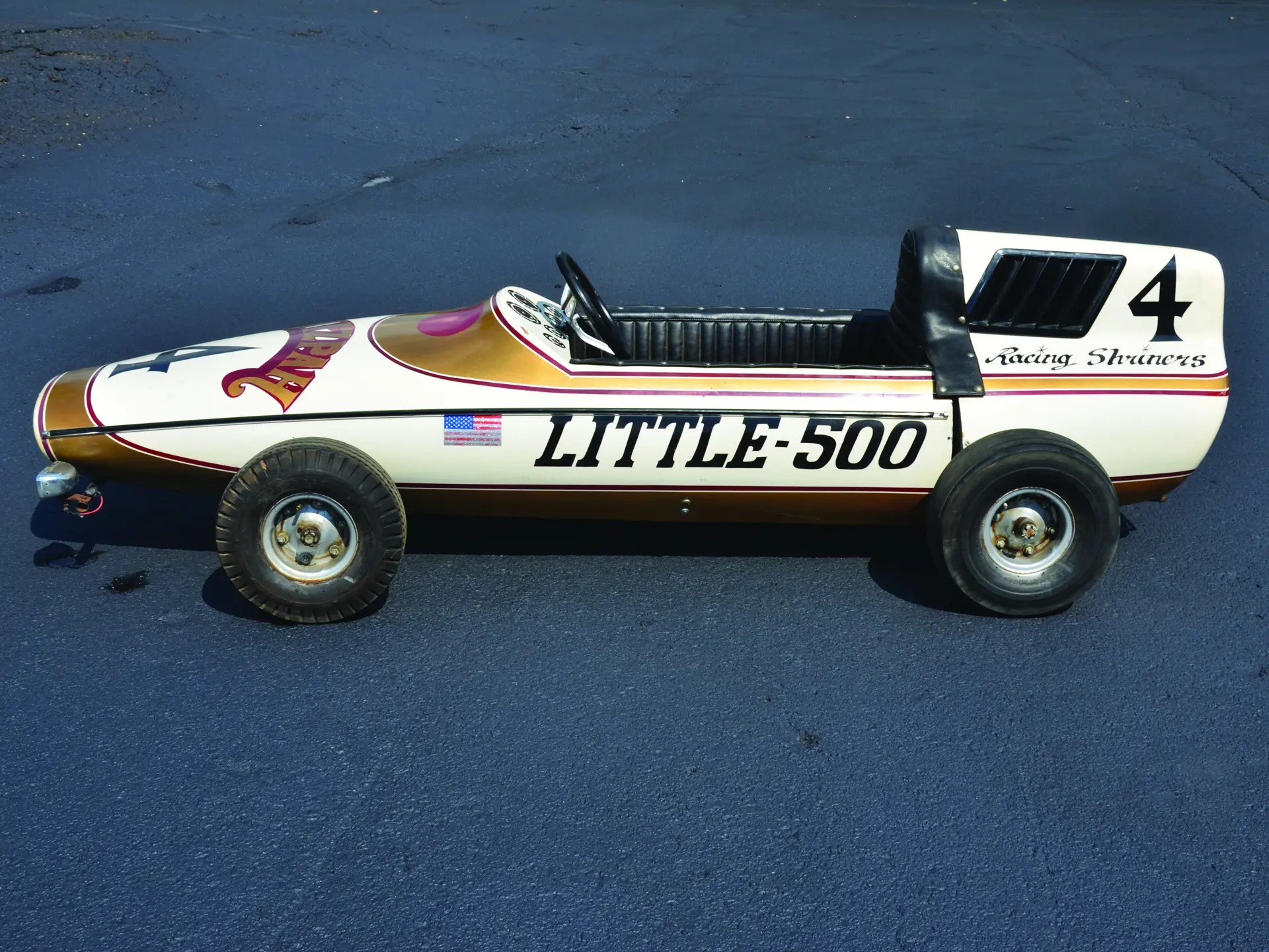 A 1970's era Shriners "Little 500" minature Indy car. | Auburn Fall ...