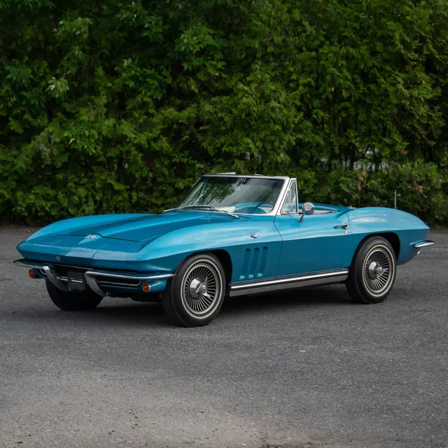 corvette 1965 blue
