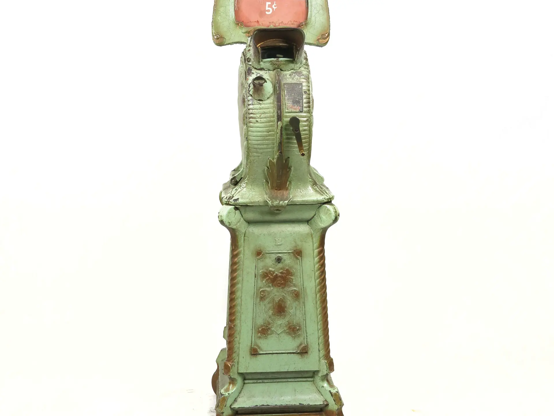 Cast Iron Coin-Operated Mutoscope Motion Picture - "A Dip in the Raw ...