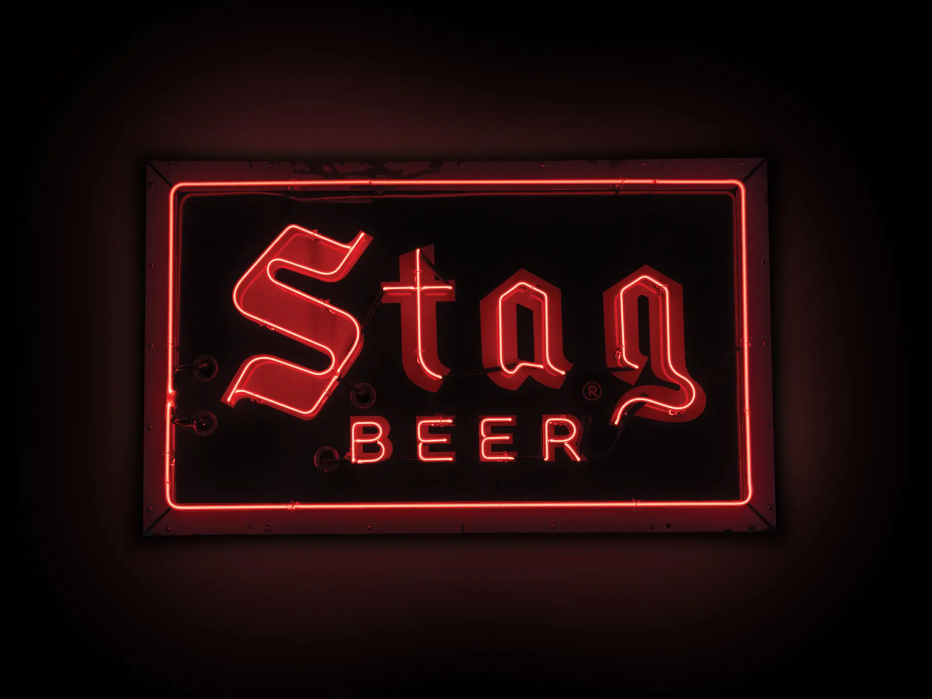 Stag Beer Neon Sign | The Dingman Collection | RM Sotheby's